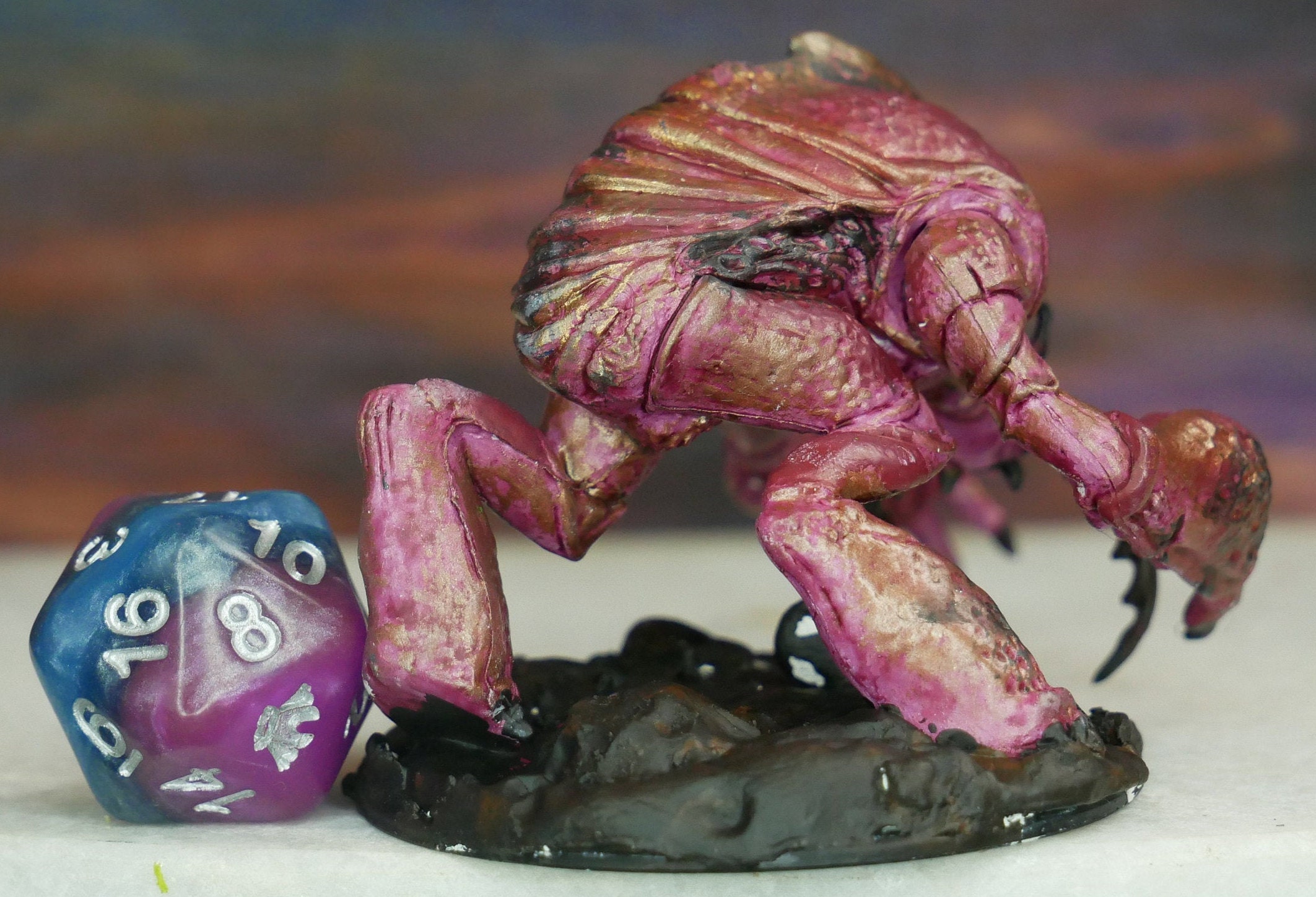 Hand Painted Umber Hulk miniature TTRPG RPG DND | Etsy