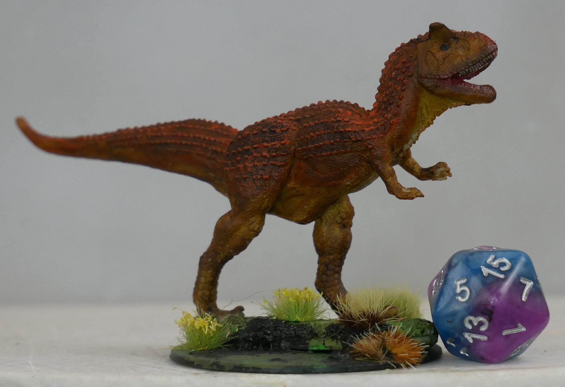 Hand painted Allosaurus miniature | TTRPG | RPG | DND — Hawksmoor's ...