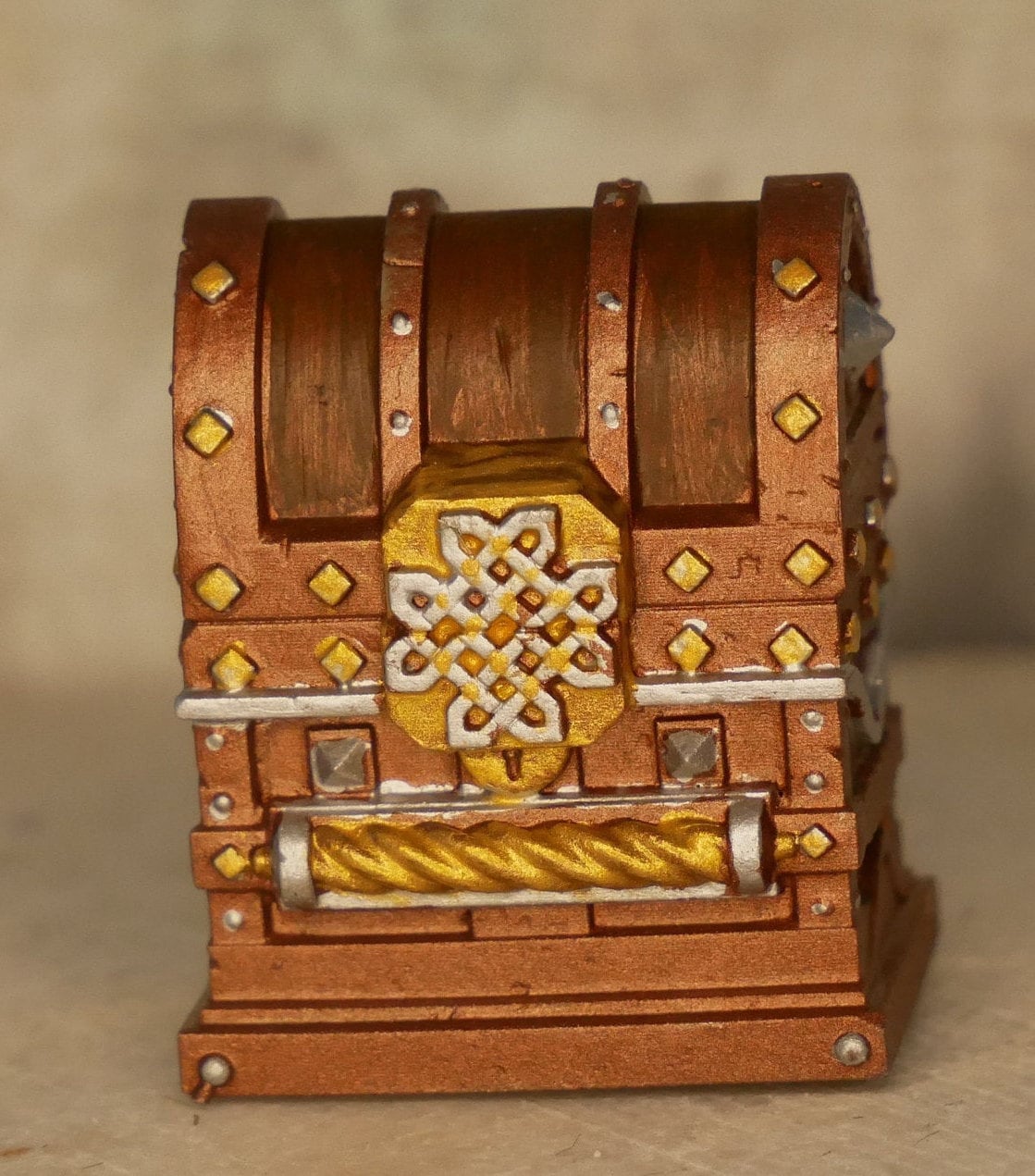 Hand-painted Treasure Chest Miniature | TTRPG | Mini | DND | RPG ...