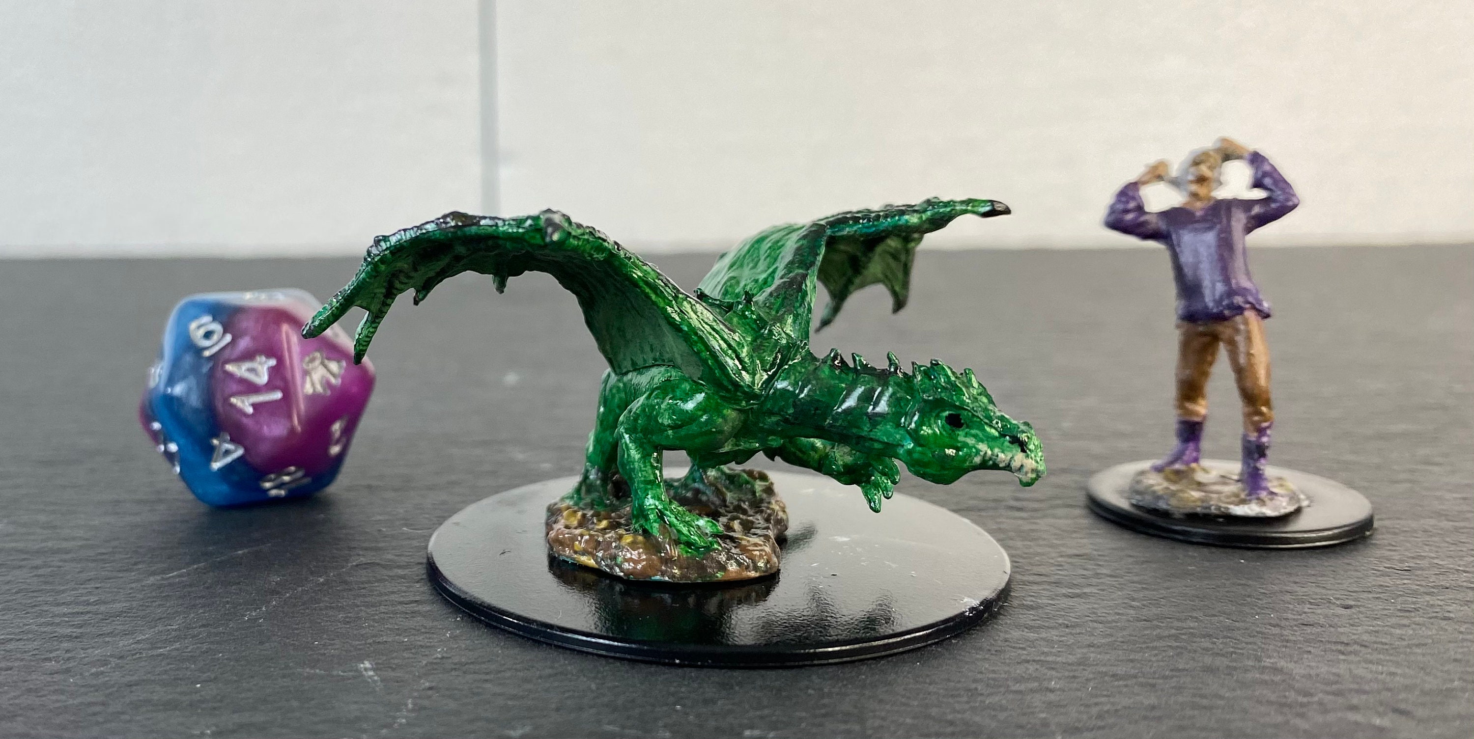 Custom-painted Everlasting Red Dracolich Miniature | TTRPG | Mini | DND ...