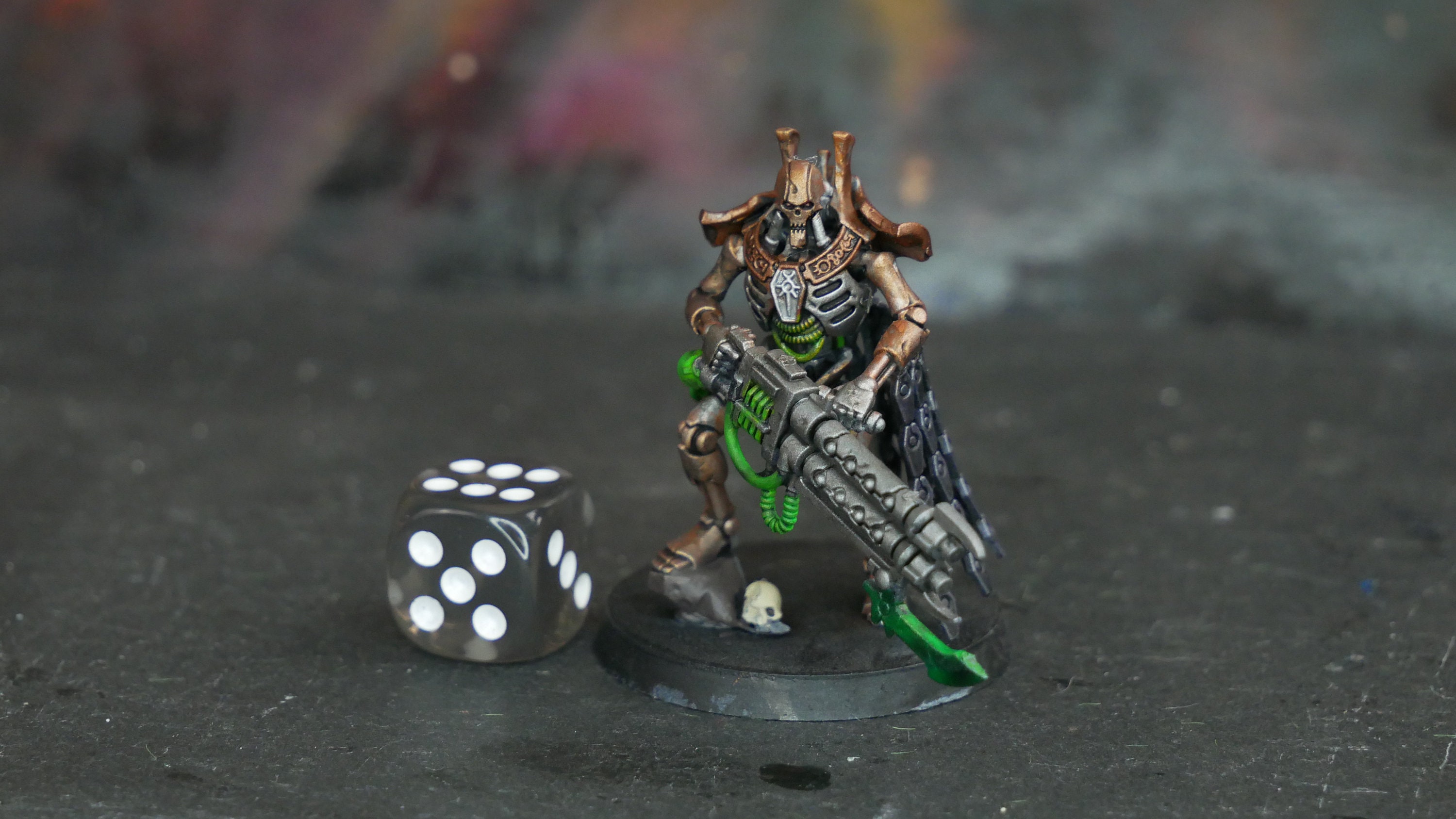 Hand Painted Royal Warden miniature | WH40k | Necron | HQ | wargaming ...