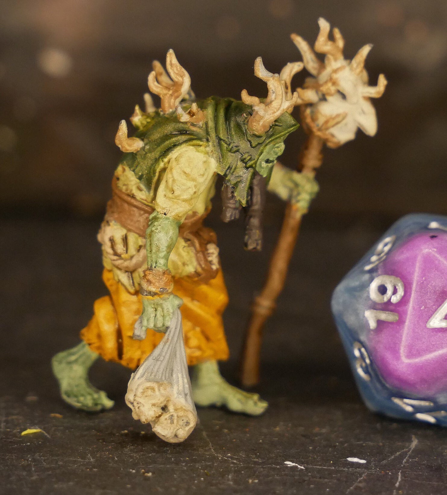 Custom-Painted Malevolent Hag Miniature | TTRPG | Mini | DND | RPG ...