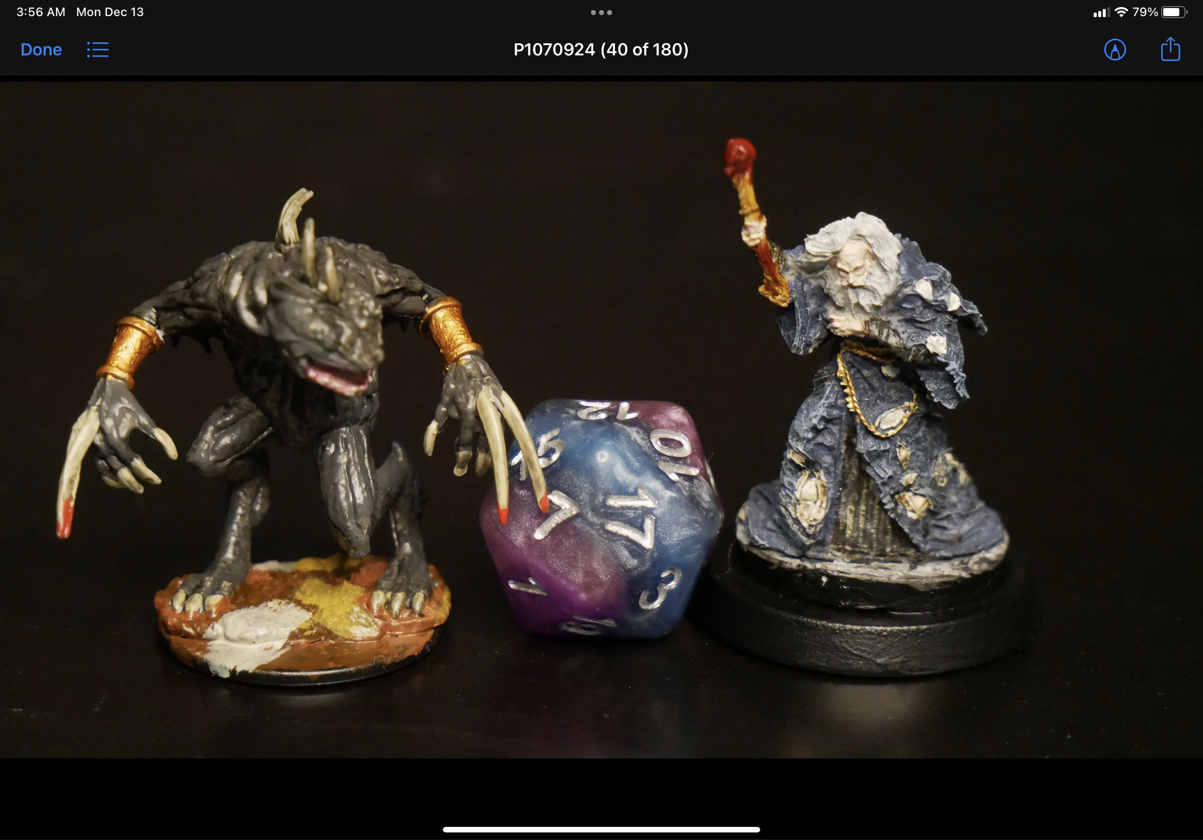 Commission- Do Not Purchase Halaster Blackcloak miniature | TTRPG | RPG ...