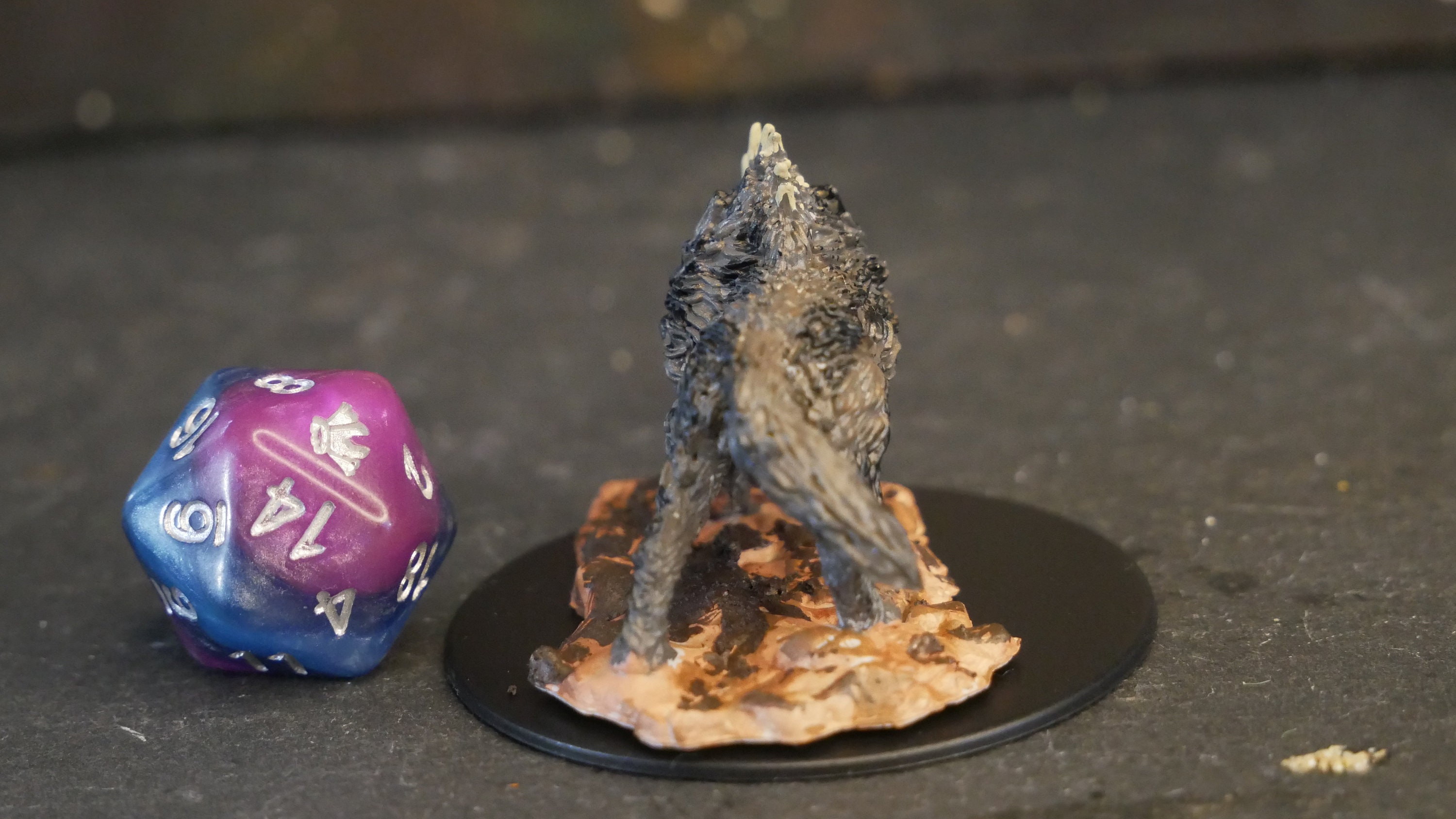 Hand-painted Deadly Dire Wolf miniature | TTRPG | RPG | DND — Hawksmoor ...