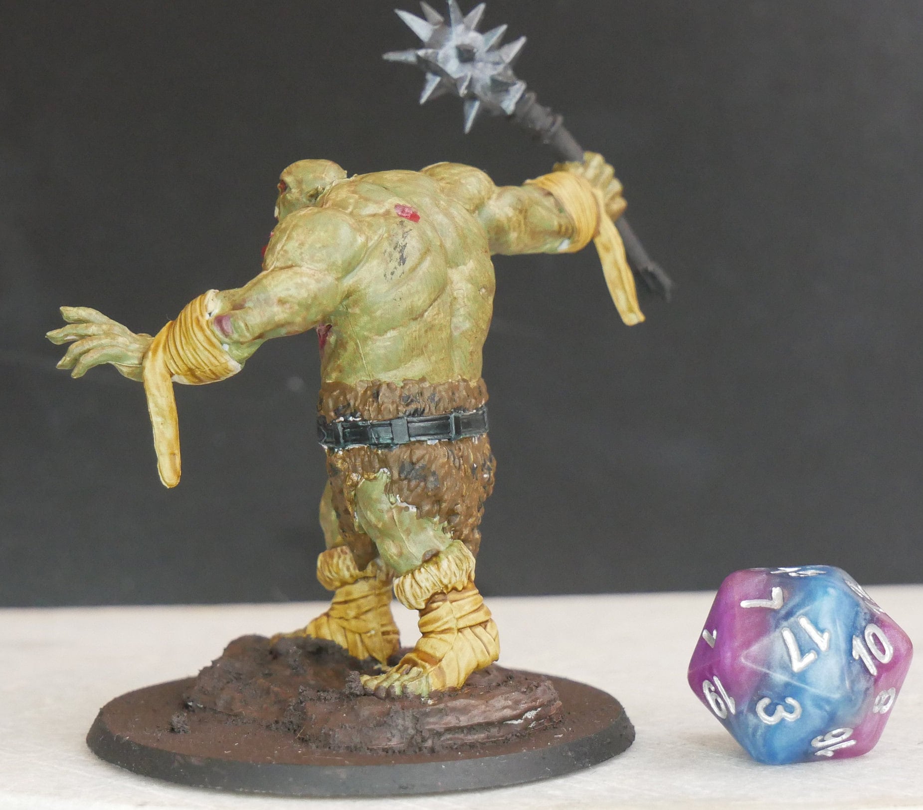 Hand painted Ogre Zombie miniature | TTRPG | RPG | DND — Hawksmoor's ...