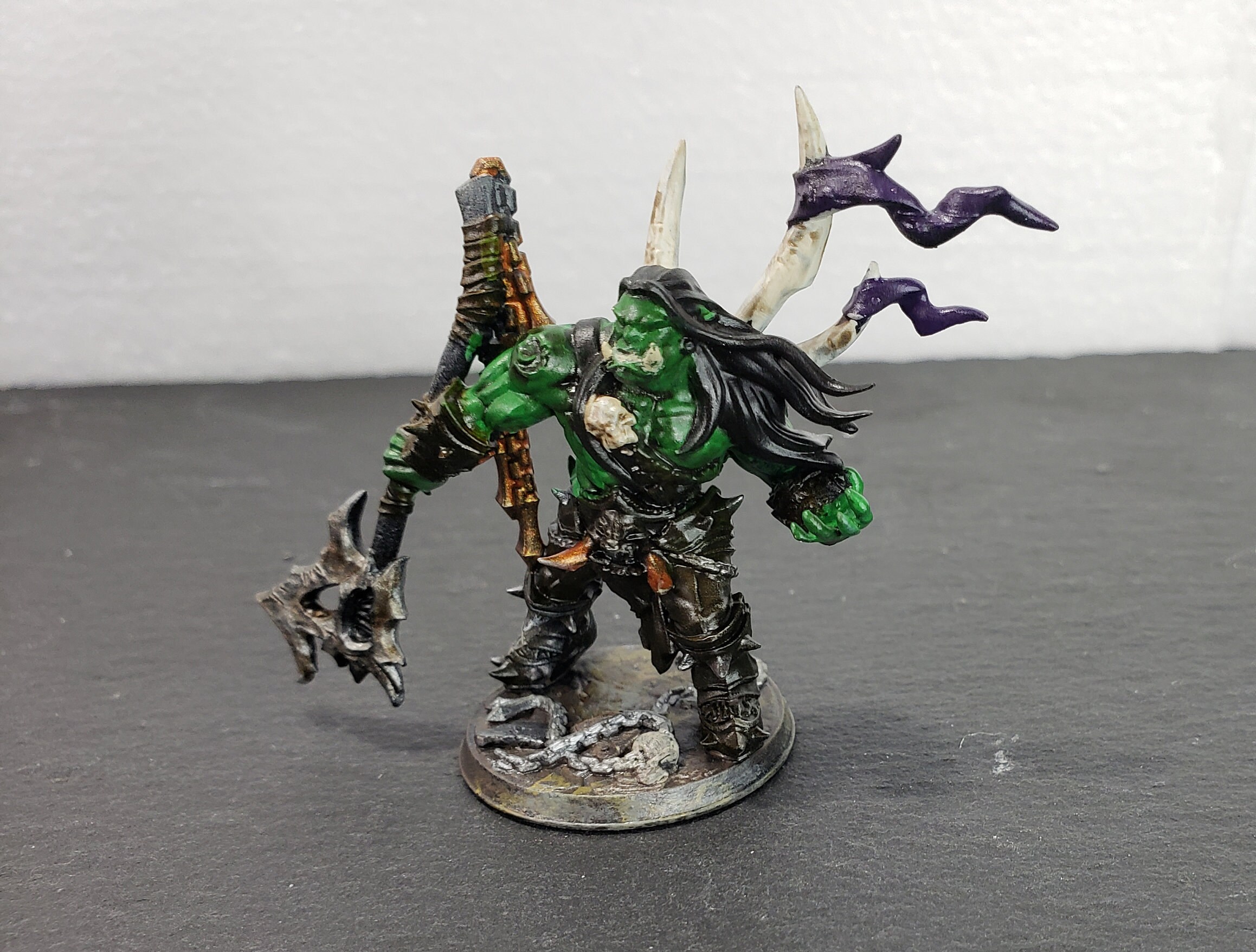 Custom painted Death Knight/Antipaladin miniature | TTRPG | RPG | DND ...