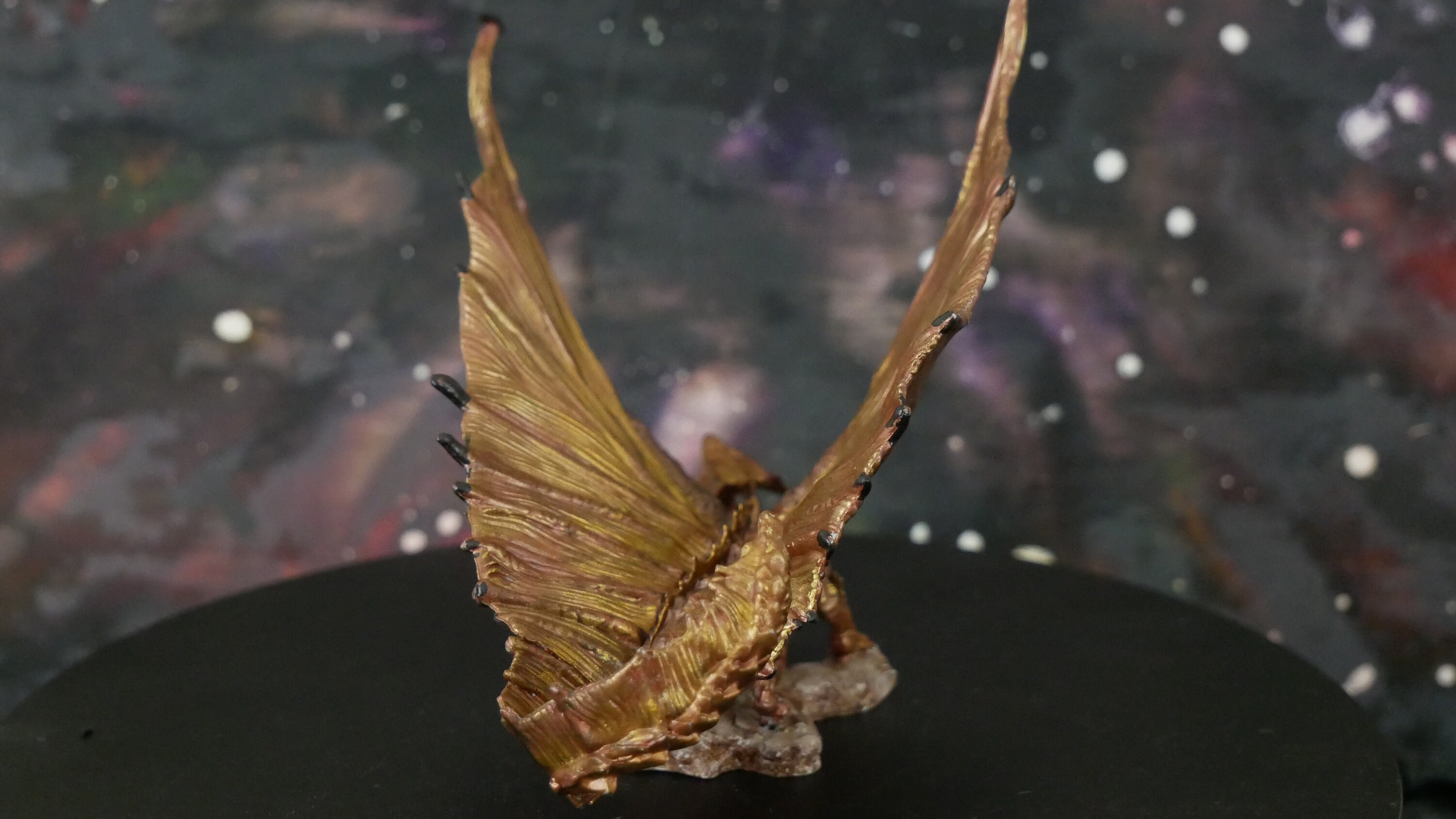 Hand-painted Young Brass Dragon Miniature | TTRPG | Mini | DND | RPG ...