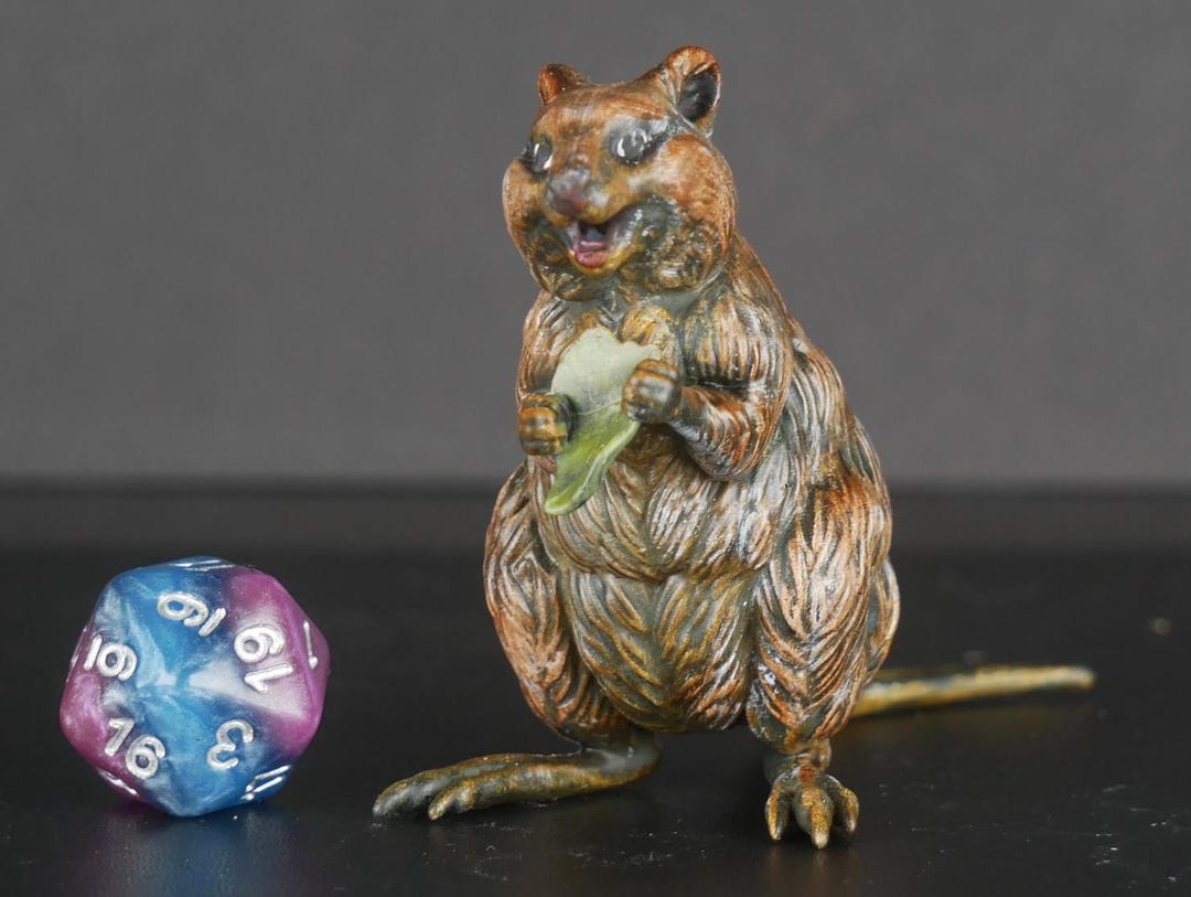 Hand Painted Giant Quokka Miniature | TTRPG | DND | Pathfinder - Etsy