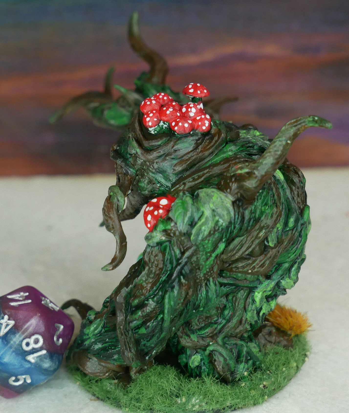 Custom-painted Ravenous Shambling Mound Miniature | TTRPG | Mini | DND ...