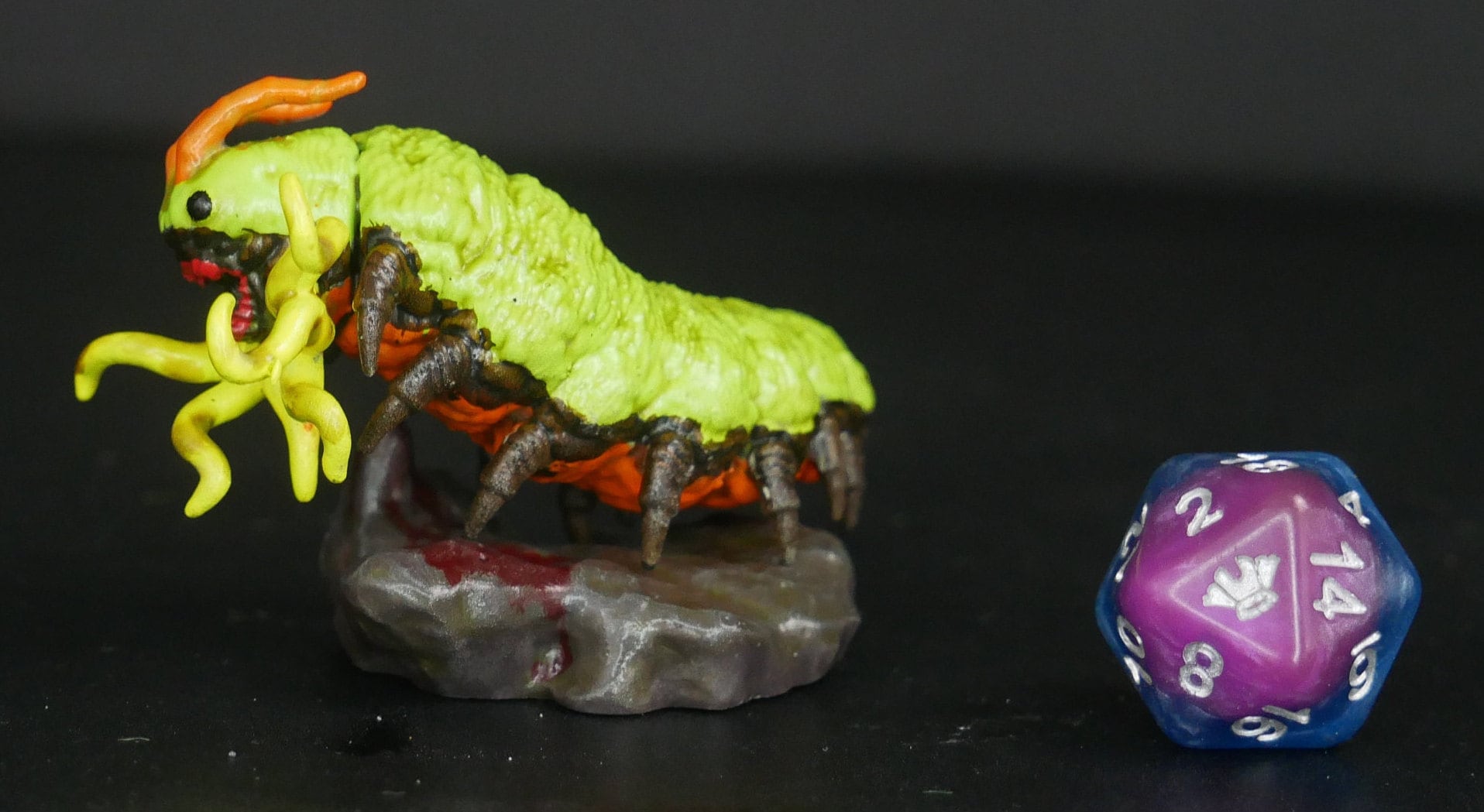 Hand painted Carrion Crawler miniature | TTRPG | RPG | DND — Hawksmoor ...