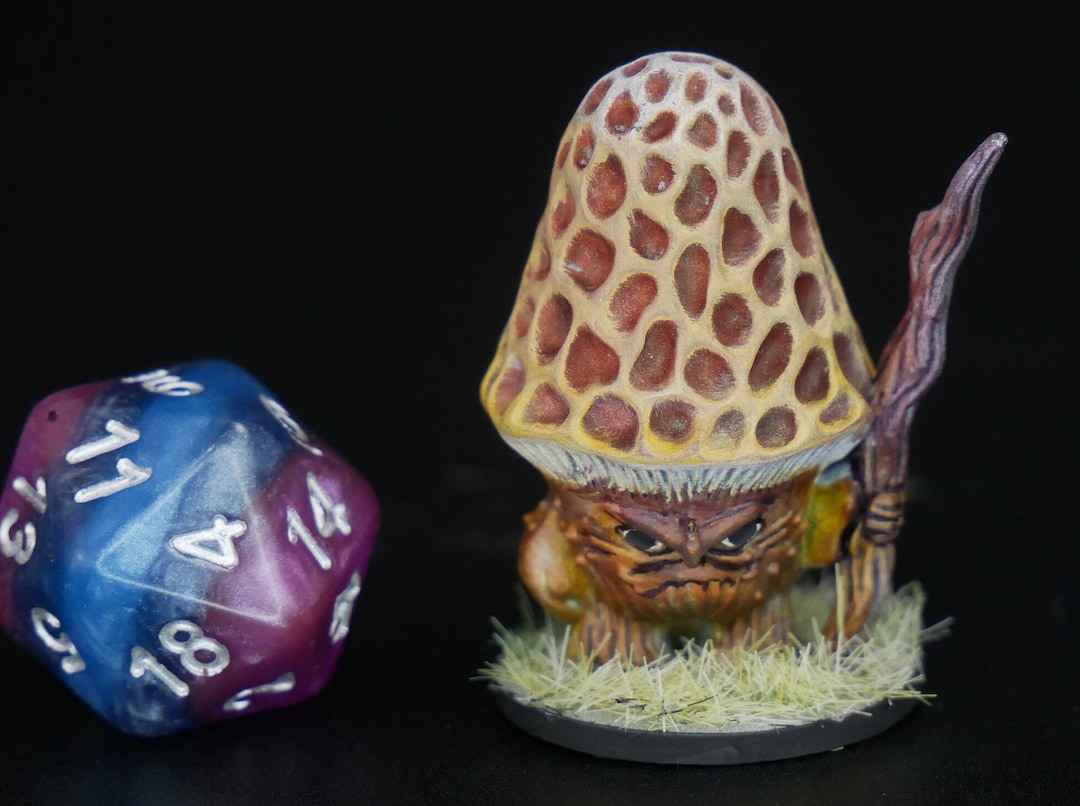 Hand Painted Myconid Miniature | TTRPG | RPG | DND - Etsy