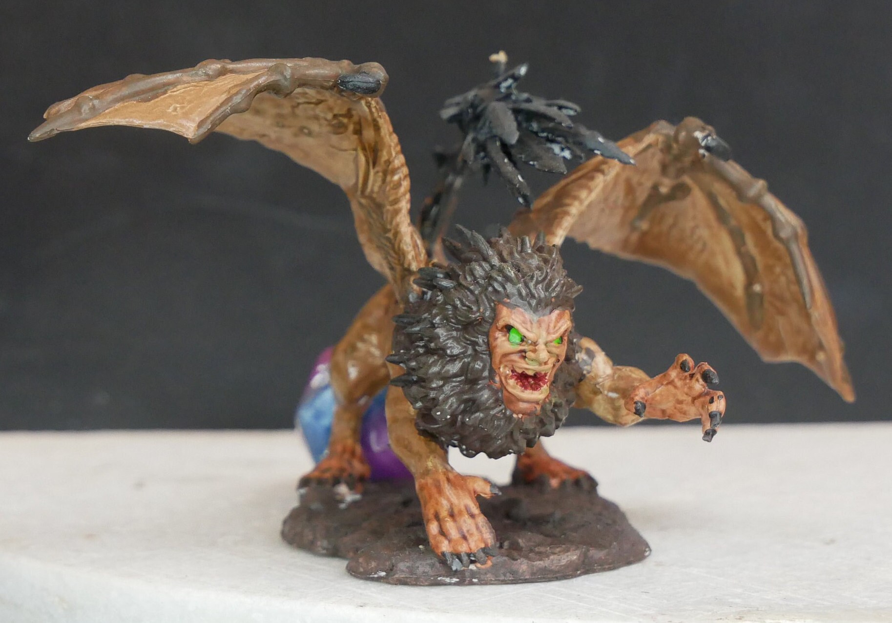 Hand painted Manticore miniature | TTRPG | RPG | DND — Hawksmoor's ...