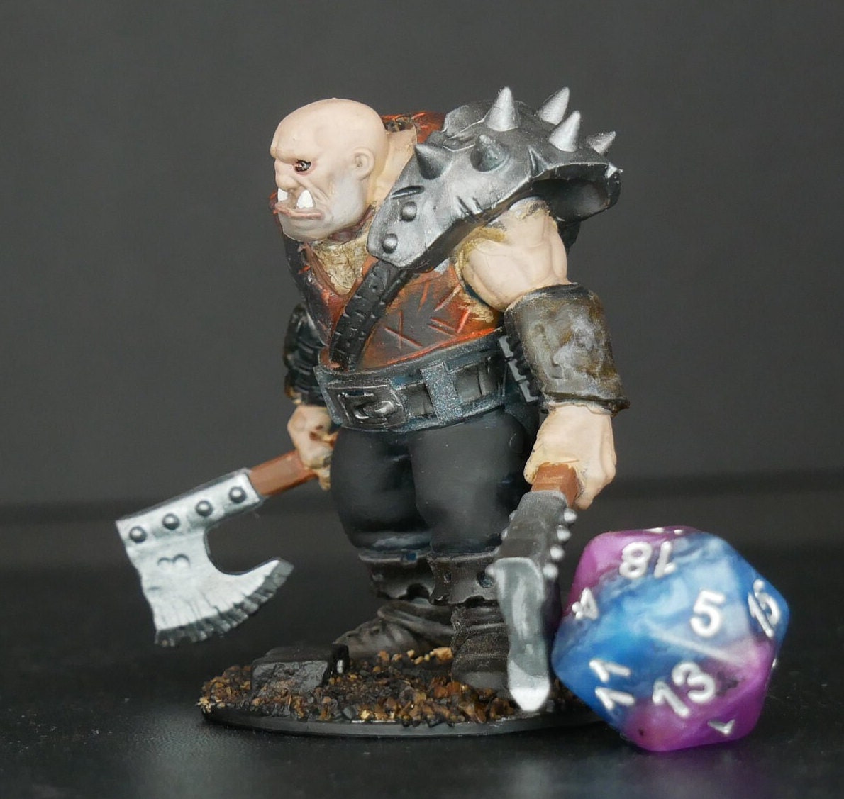 Hand-painted Ogre Warrior miniature | DND | TTRPG | RPG — Hawksmoor's ...