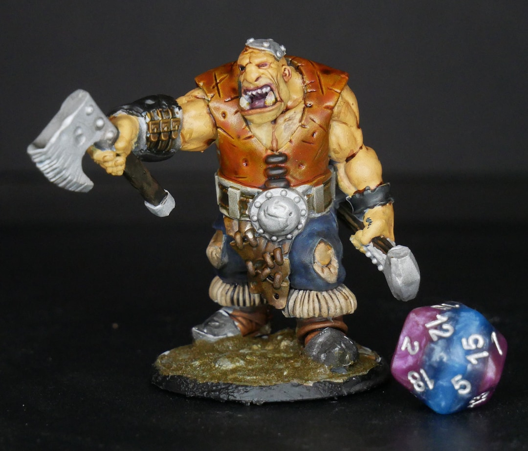 Hand Painted Ogre Brute Miniature | DND | RPG | 5e - Etsy