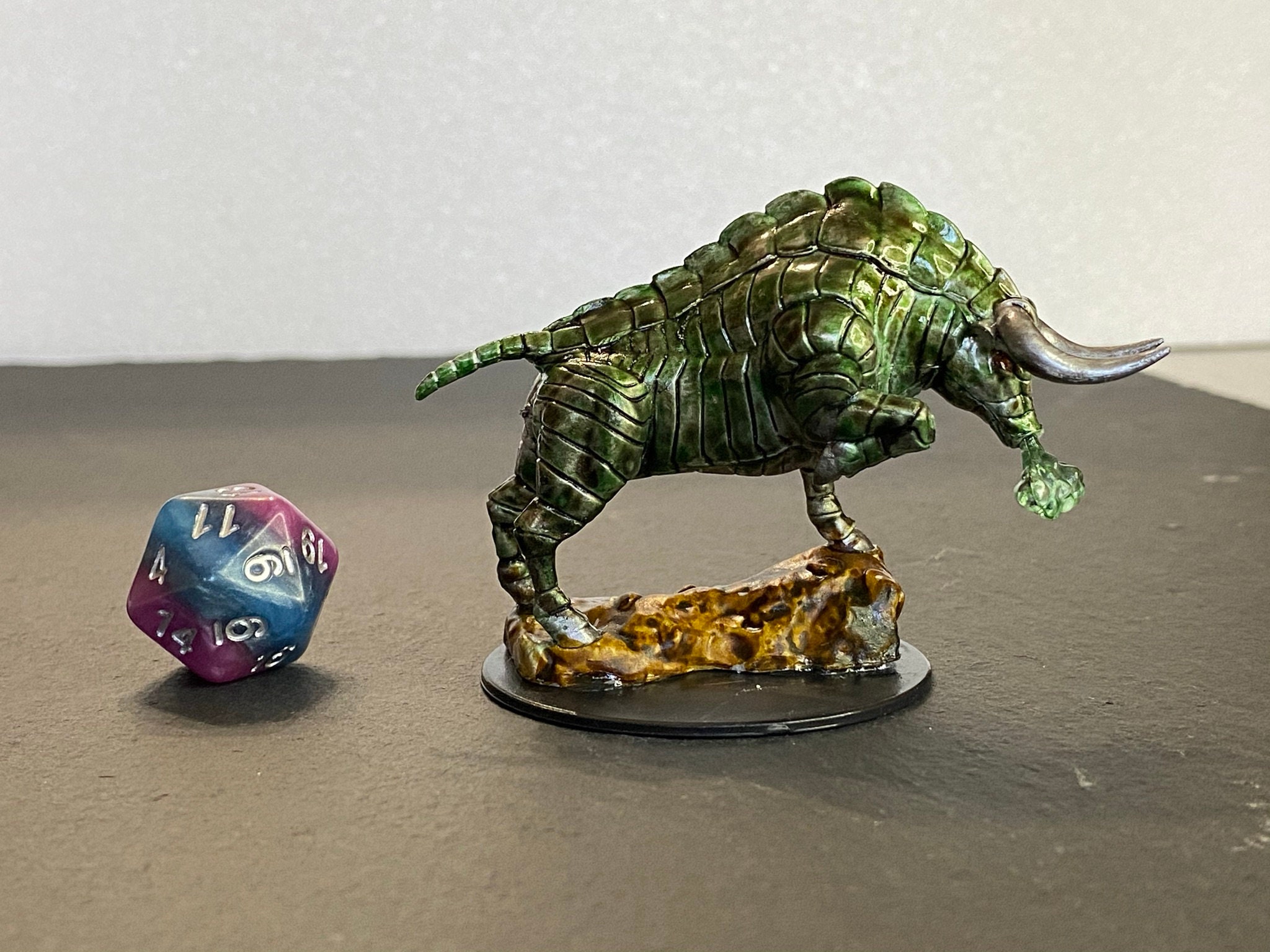 Custom-painted breath-taking giant snake - constrictor Miniature ...