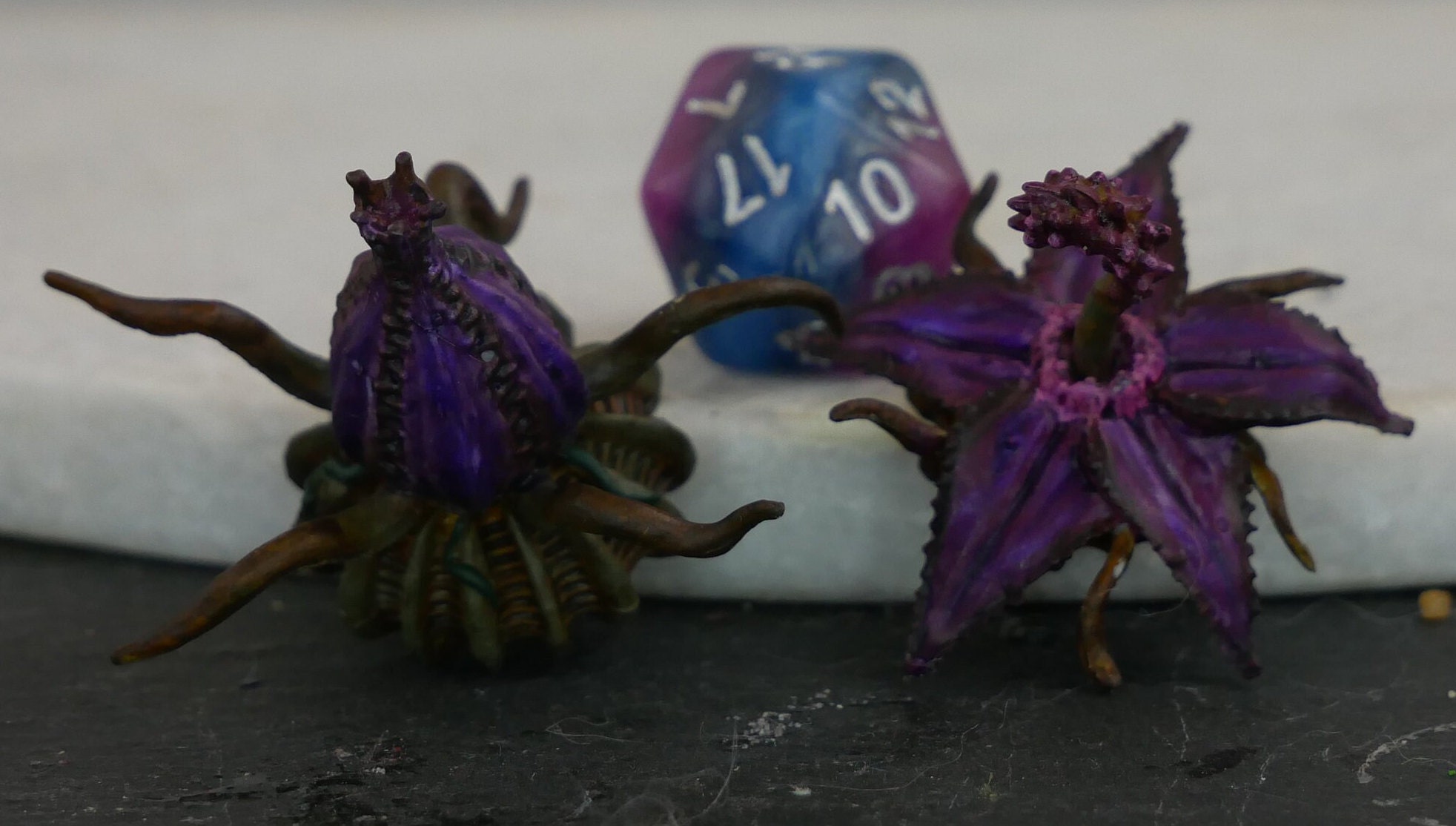 Hand painted Carnivorous plant miniatures (2) | TTRG | RPG | DND ...