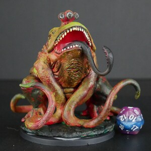 Hand Painted Froghemoth Miniature TTRPG Mini DND RPG - Etsy