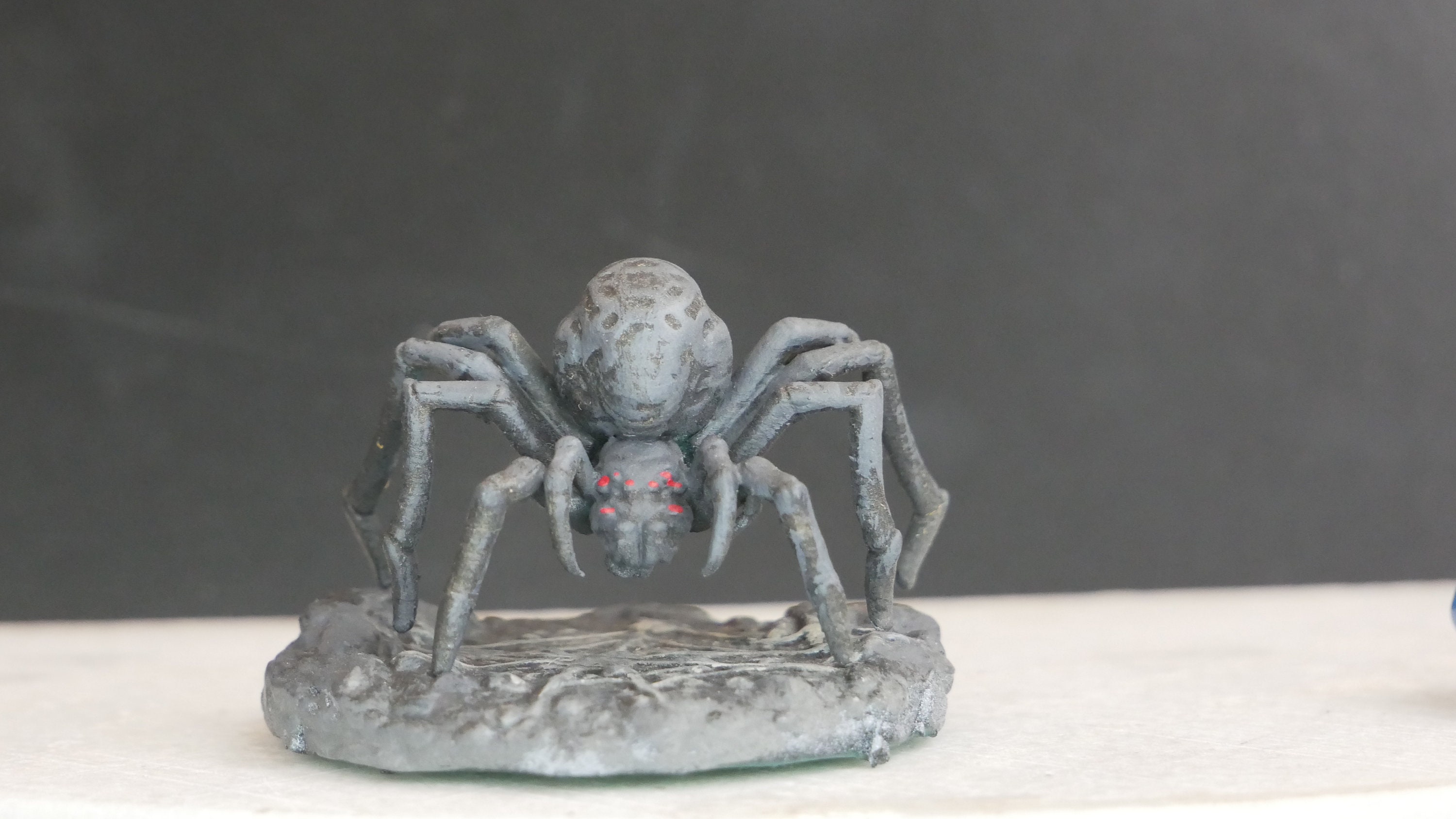 Hand Painted Giant Spider miniature | TTRPG | RPG | DND — Hawksmoor's ...