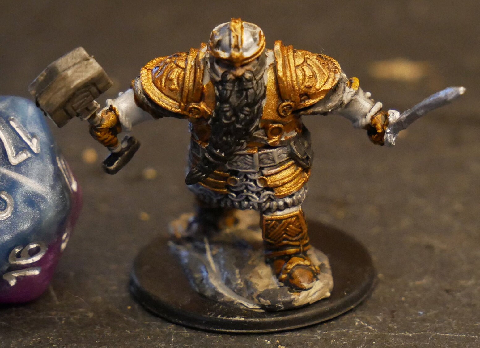 Custom painted Glaive fighter/paladin miniature | TTRPG | RPG | DND ...