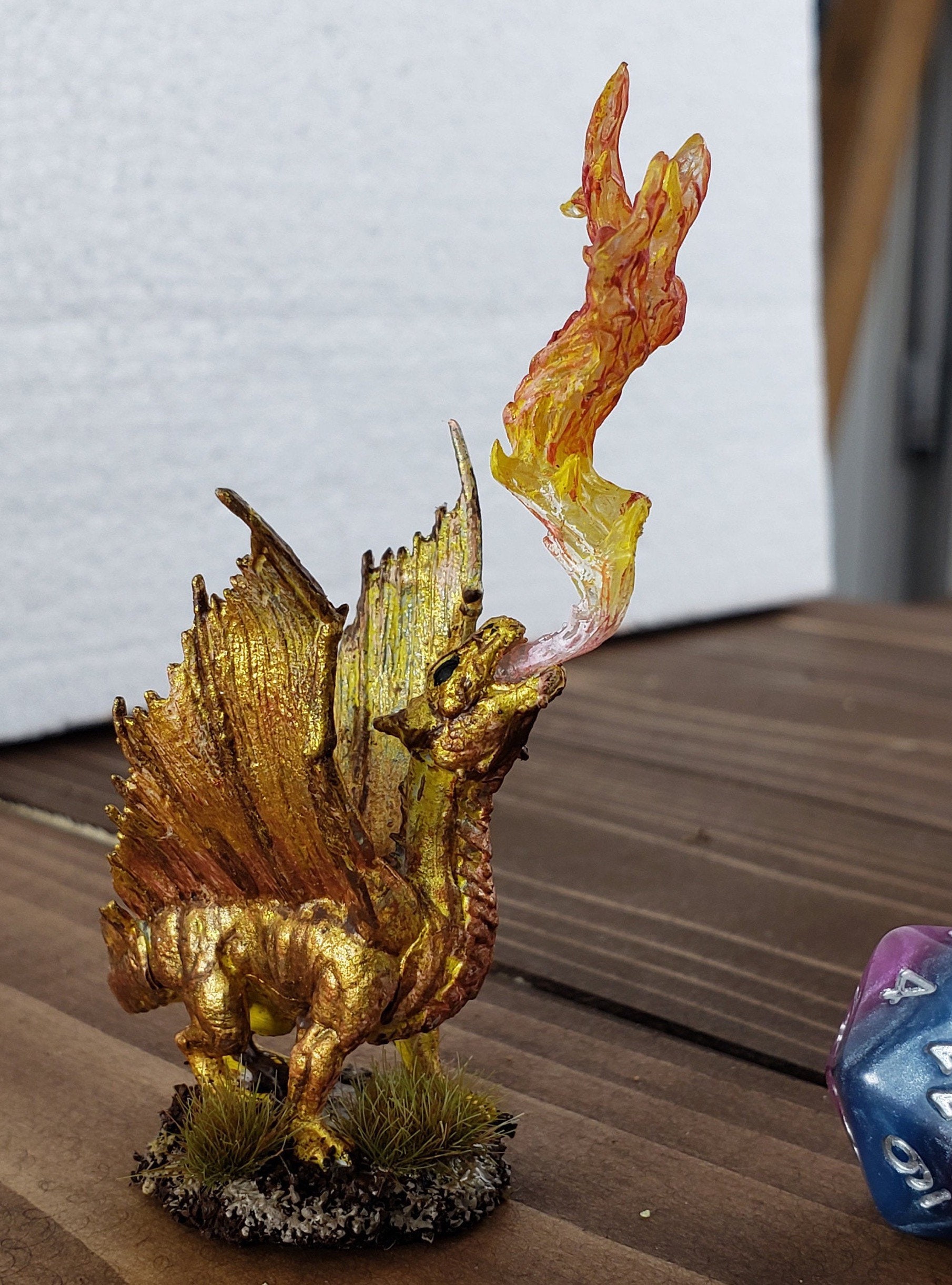 Custom-painted Everlasting Red Dracolich Miniature | TTRPG | Mini | DND ...