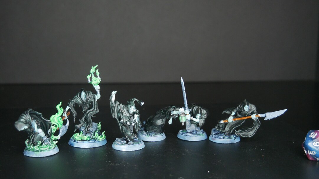 Hand Painted Ghostly Host Miniatures TTRPG RPG DND Skirmish - Etsy