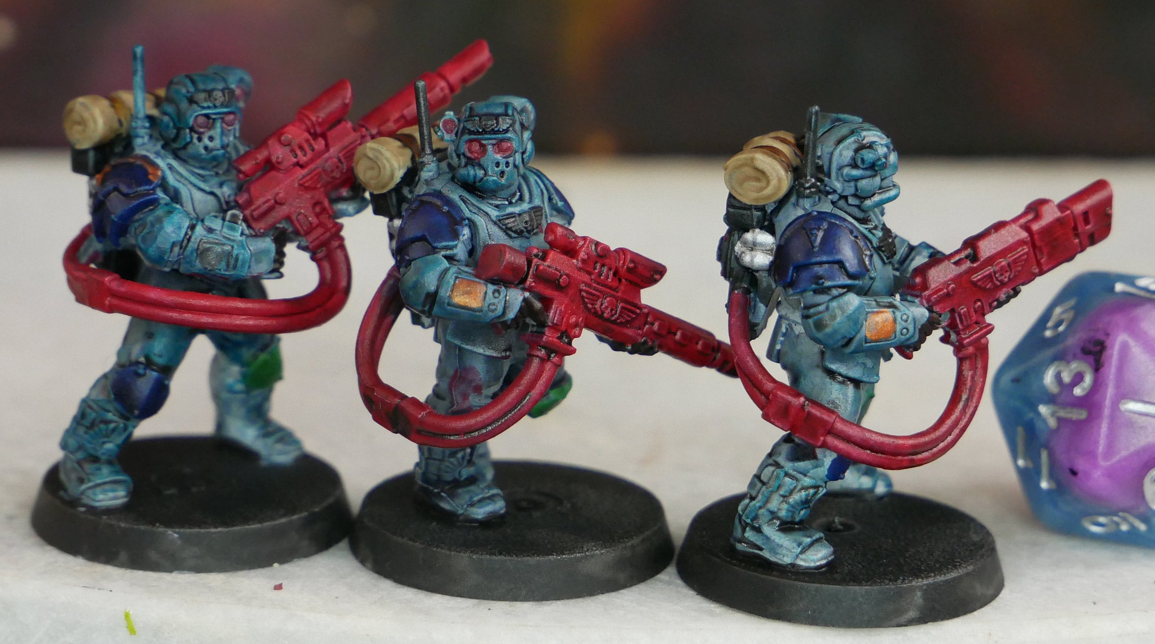 Hand Painted Custom Imperial Troopers (3) miniatures | TTRPG | RPG ...