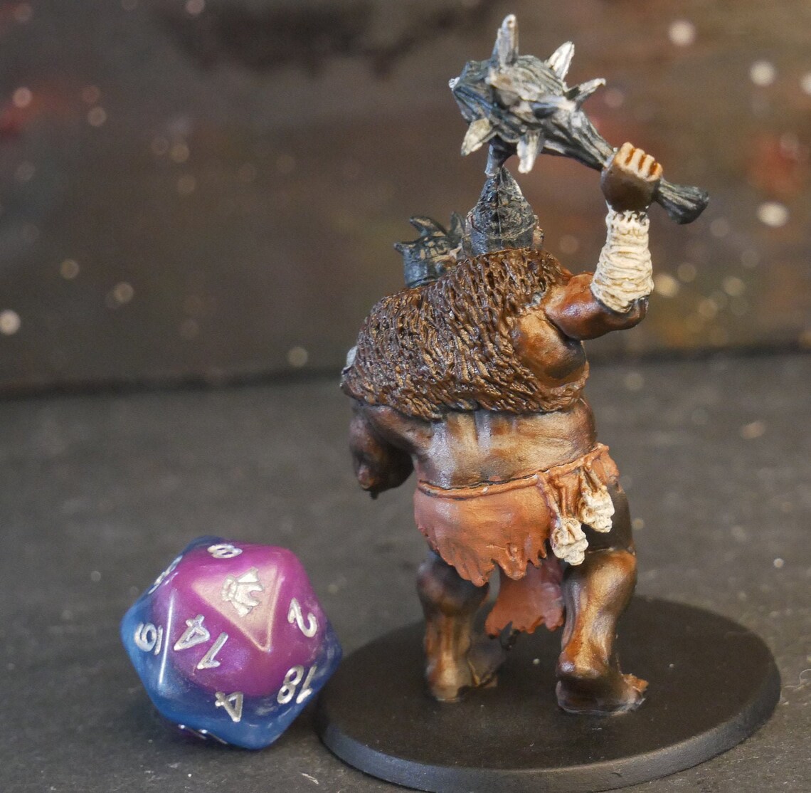 Hand-painted Warrior Ettin Miniature TTRPG Mini DND - Etsy