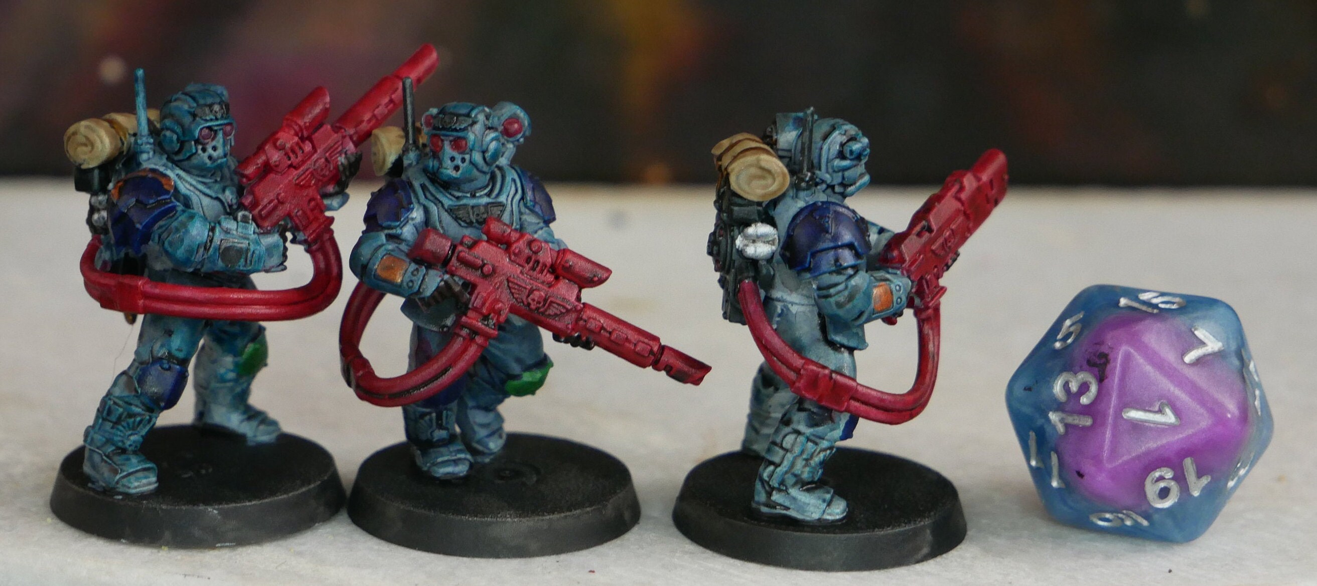 Hand Painted Custom Imperial Troopers (3) miniatures | TTRPG | RPG ...