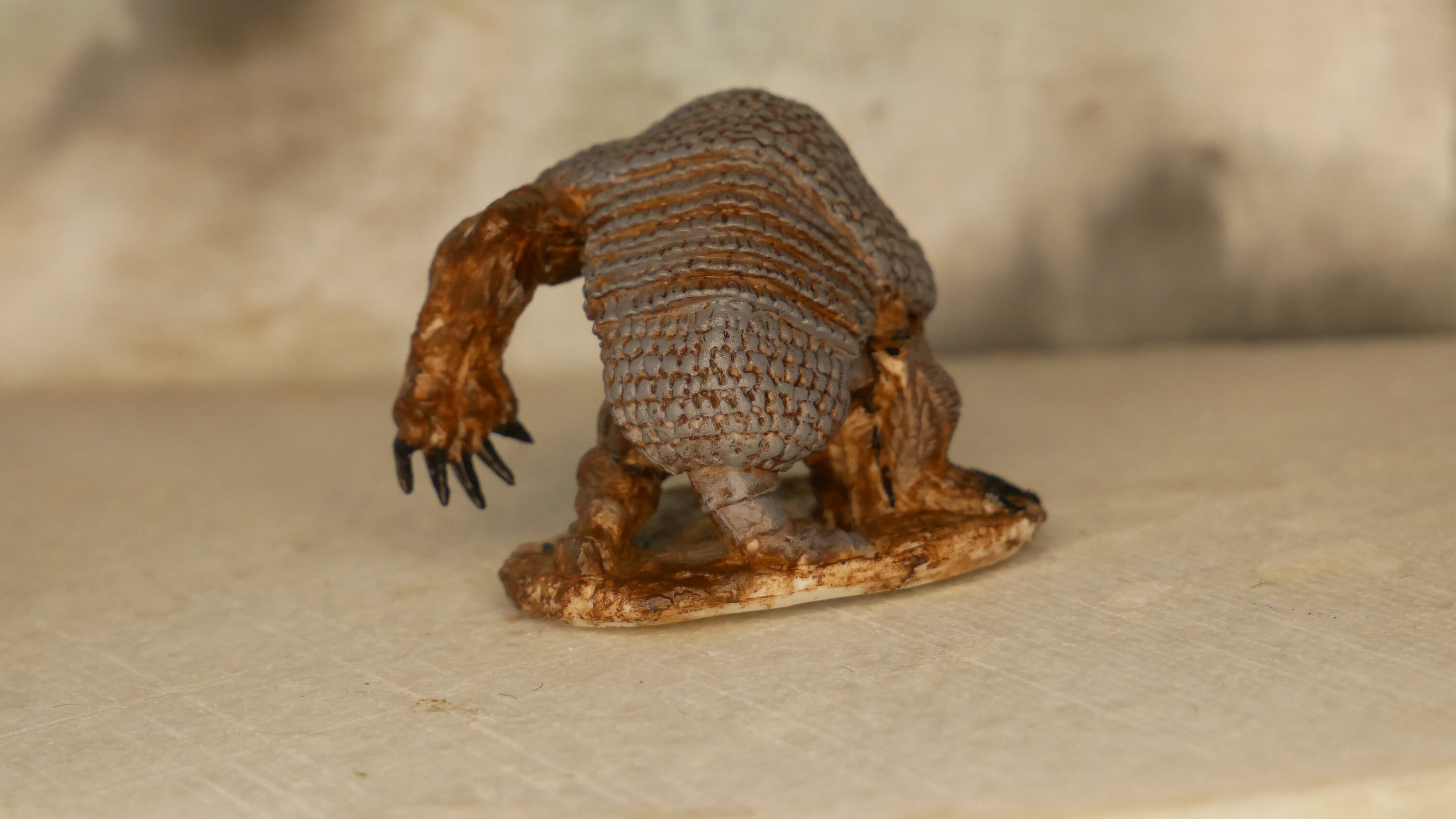 Custom-painted Ferocious Were-Armadillo Miniature | TTRPG | Mini | DND ...