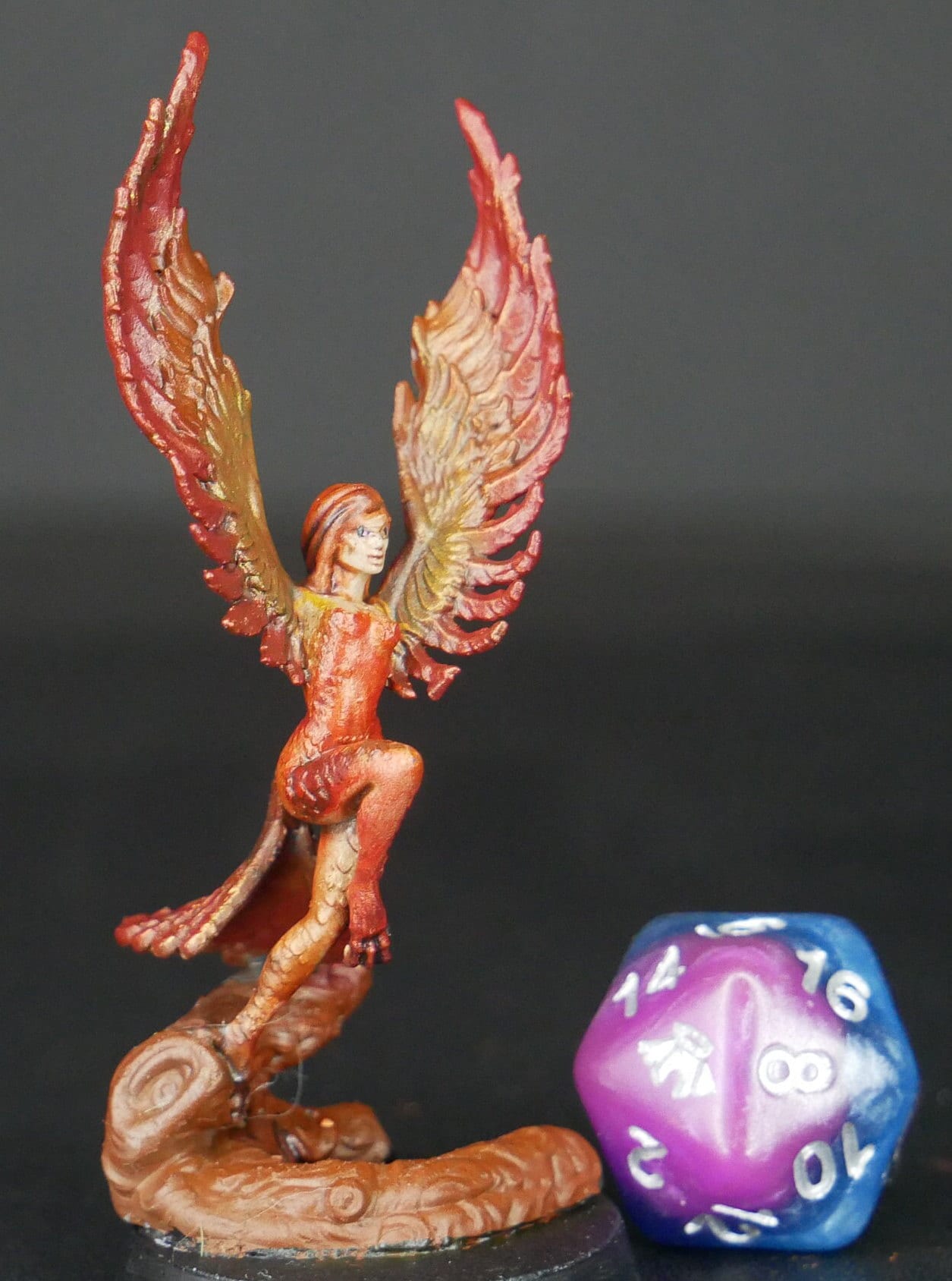 Hand painted Harpy miniature | TTRPG | RPG | DND — Hawksmoor's Menagerie