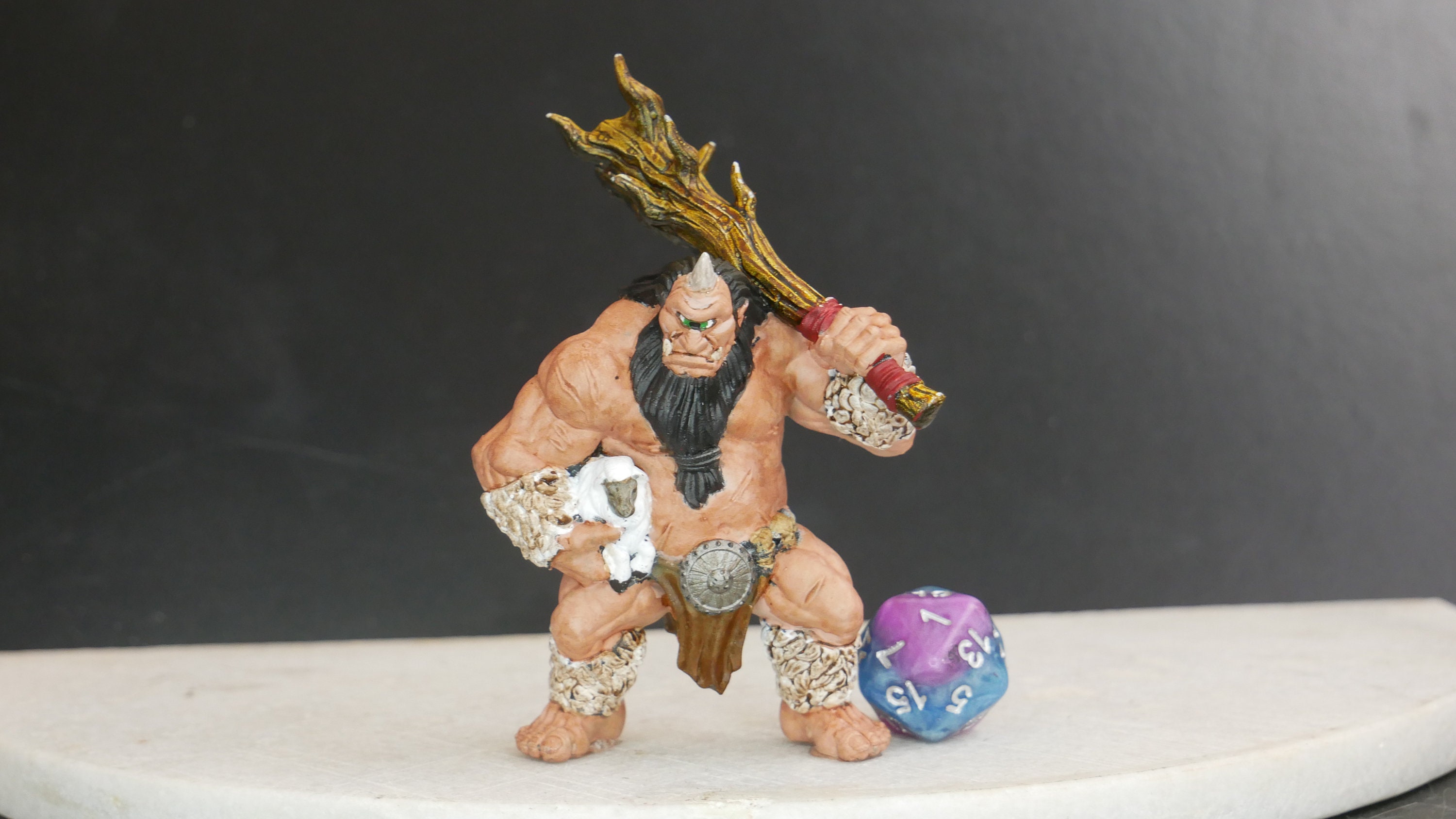 Hand painted Cyclops miniature | TTRPG | RPG | DND — Hawksmoor's Menagerie