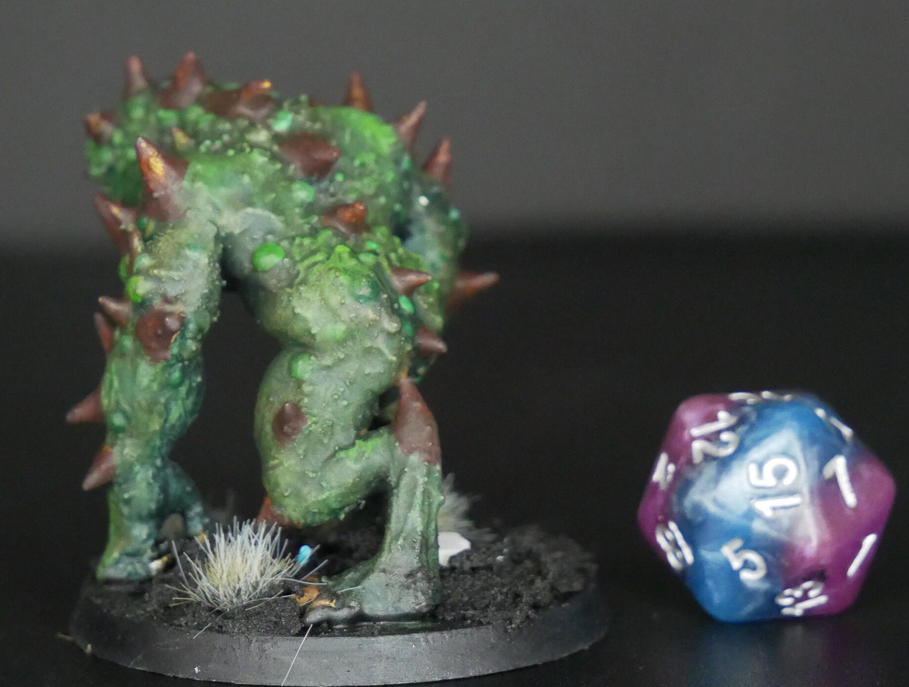 Custom Painted Green Slaad (variant) miniature | TTRPG| RPG | DND ...