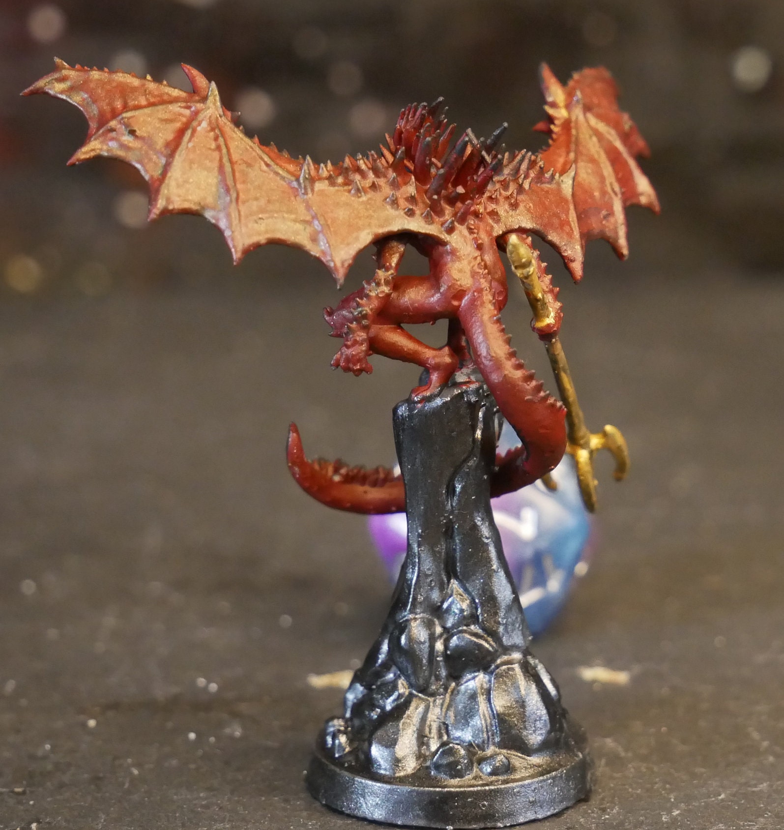 Custom-painted Devil Miniature | TTRPG | Mini | DND | RPG — Hawksmoor's ...