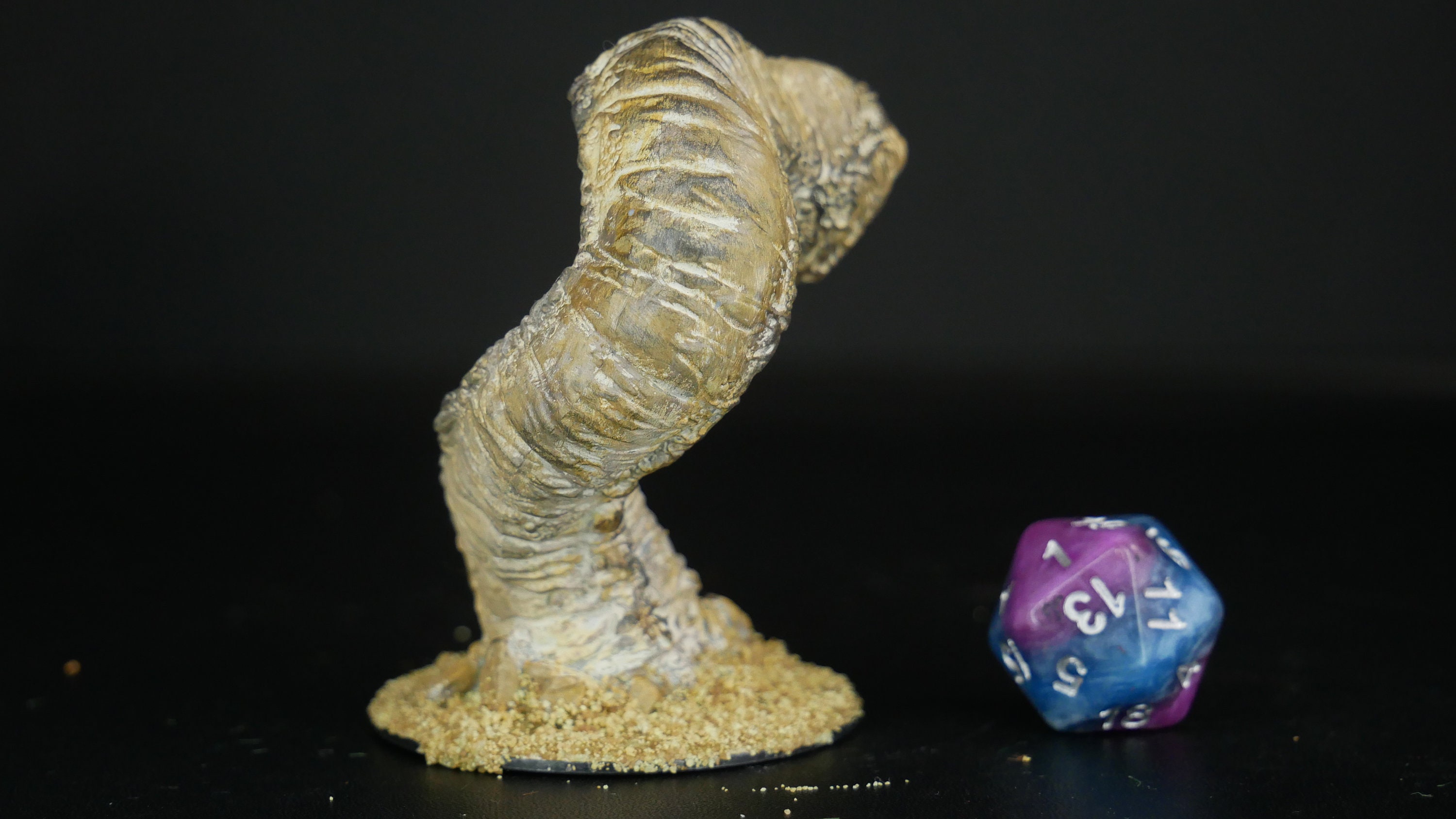 Hand painted Giant Leech Worm miniature | TTRPG | RPG | DND — Hawksmoor ...
