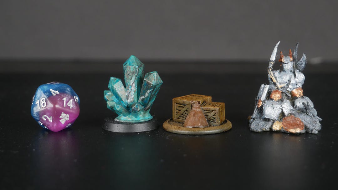 Hand Painted Dungeon Treasures Scatter Terrain | TTRPG | DND ...