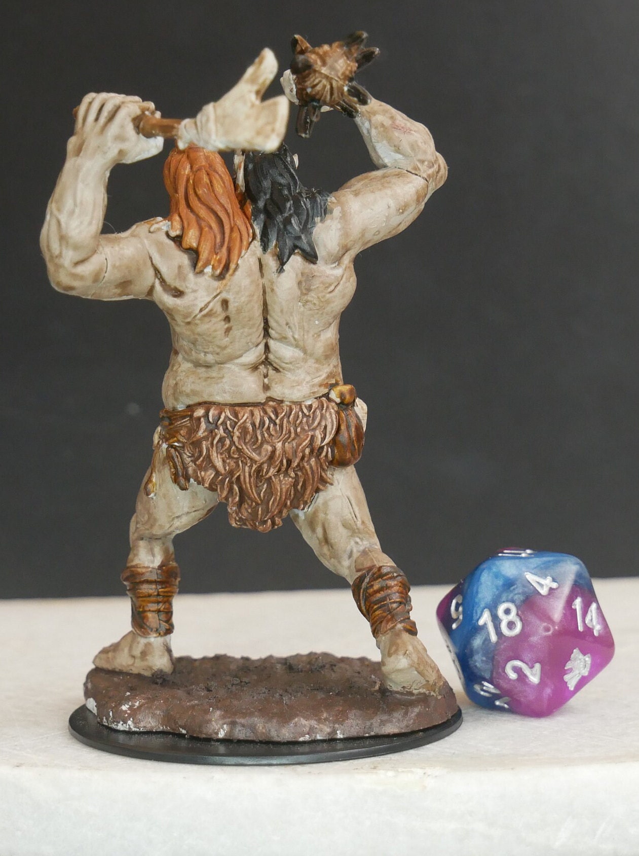 Hand Painted Savage Ettin miniature | TTRPG | Mini | DND | RPG ...