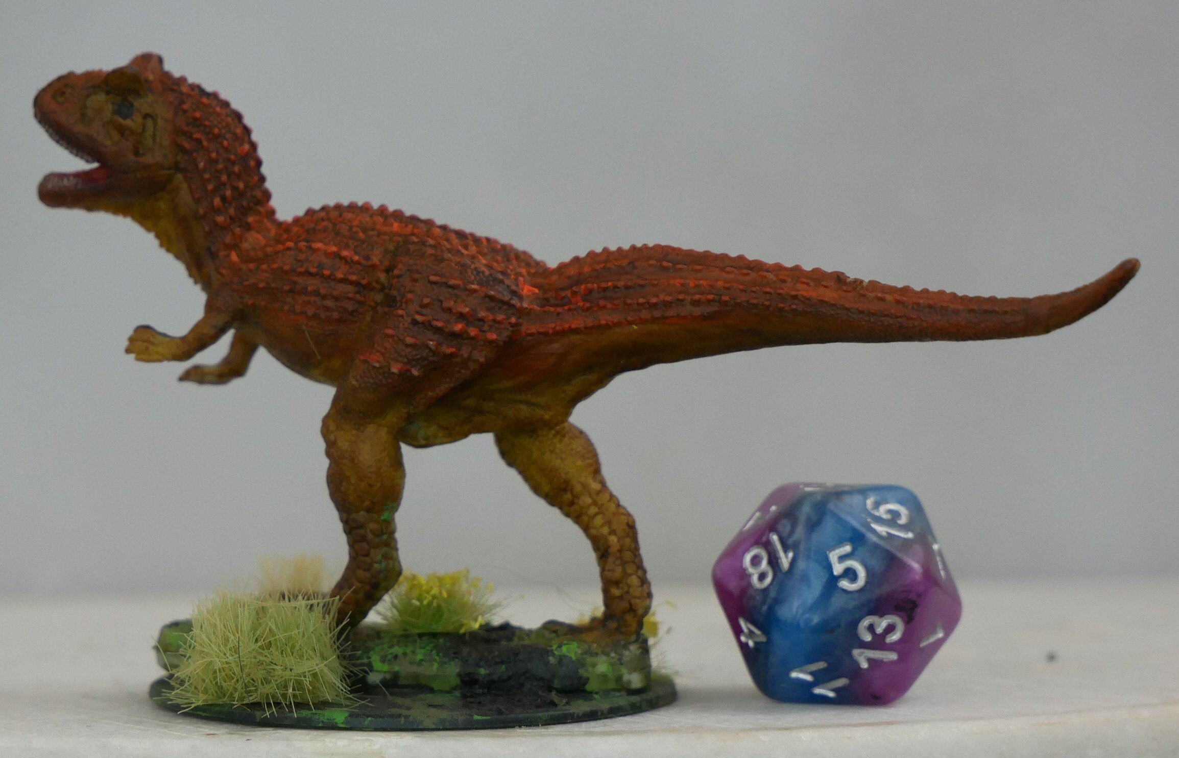 Hand painted Allosaurus miniature | TTRPG | RPG | DND — Hawksmoor's ...
