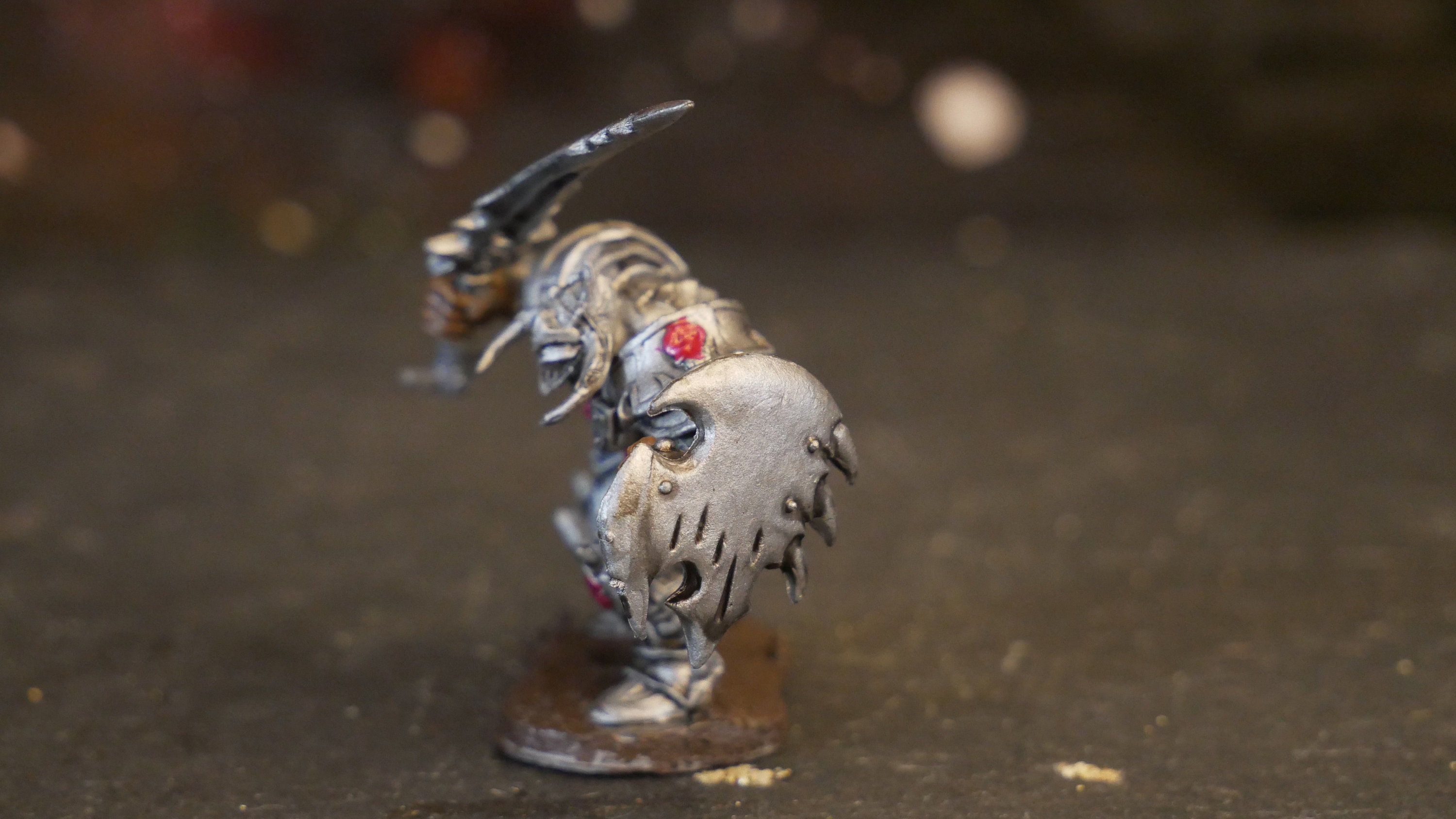 Custom-painted Deadly Dark Warrior Miniature | TTRPG | Mini | DND | RPG ...