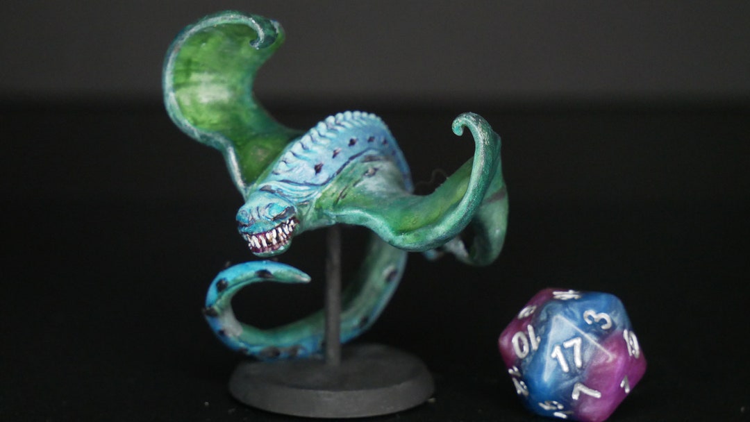 Hand-painted Cloaker Miniature TTRPG RPG DND - Etsy