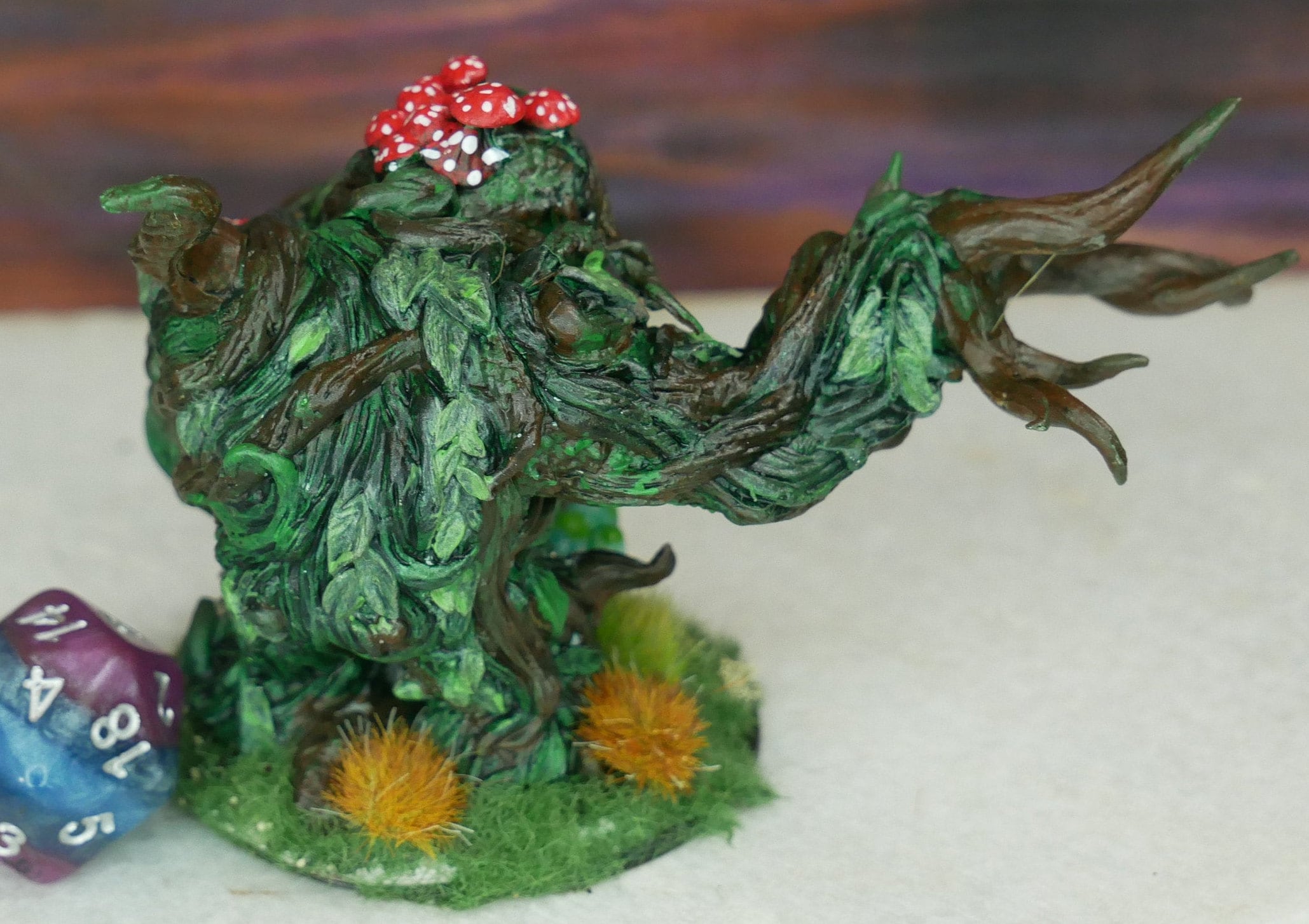 Custom-painted Ravenous Shambling Mound Miniature | TTRPG | Mini | DND ...