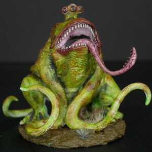 Hand Painted Froghemoth Miniature TTRPG Mini DND RPG - Etsy