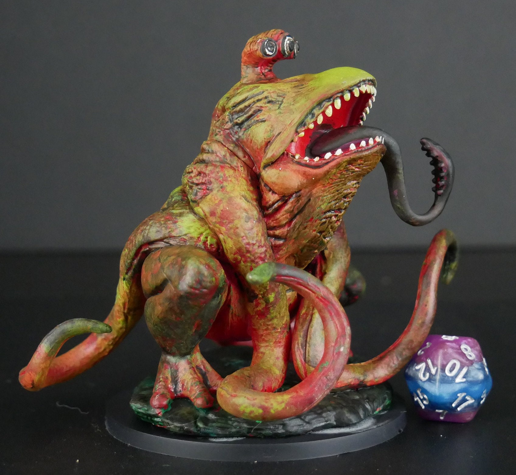 Hand Painted Froghemoth Miniature TTRPG Mini DND RPG - Etsy