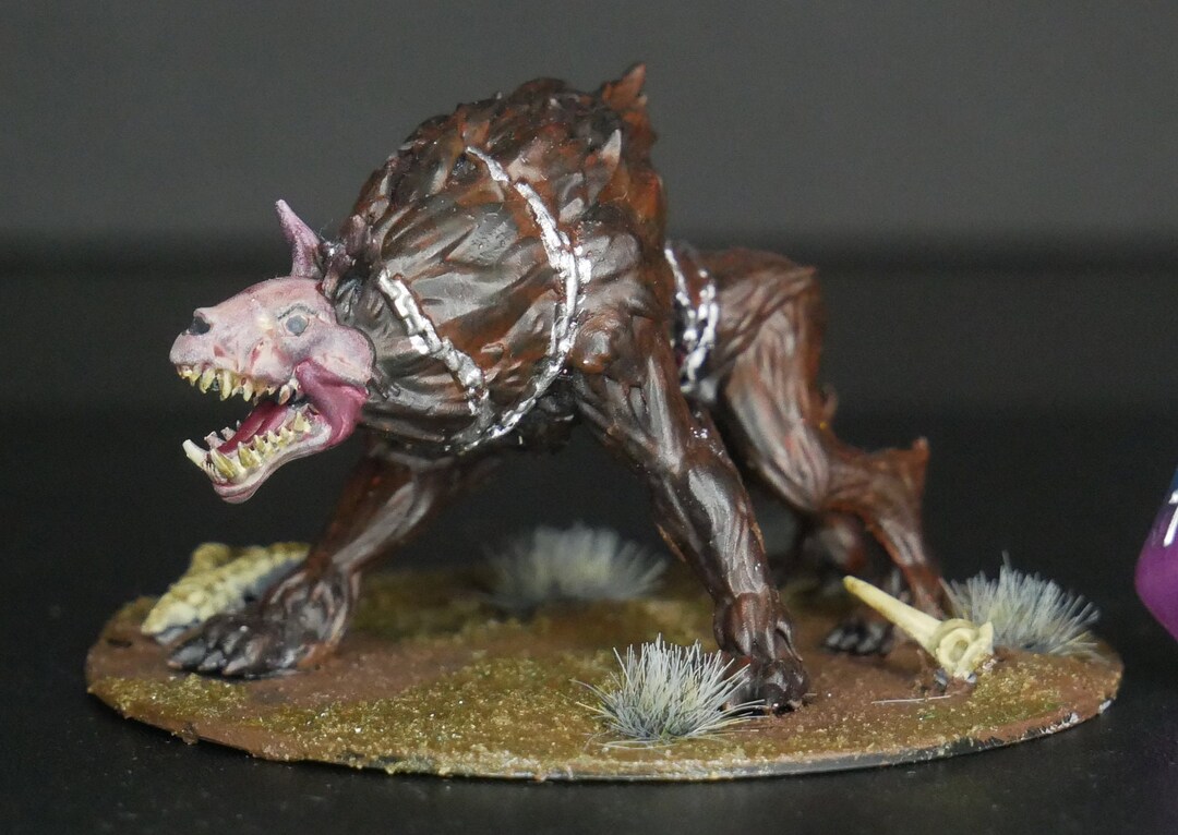 Hand Painted Undead Beast Miniature TTRPG RPG 5e - Etsy