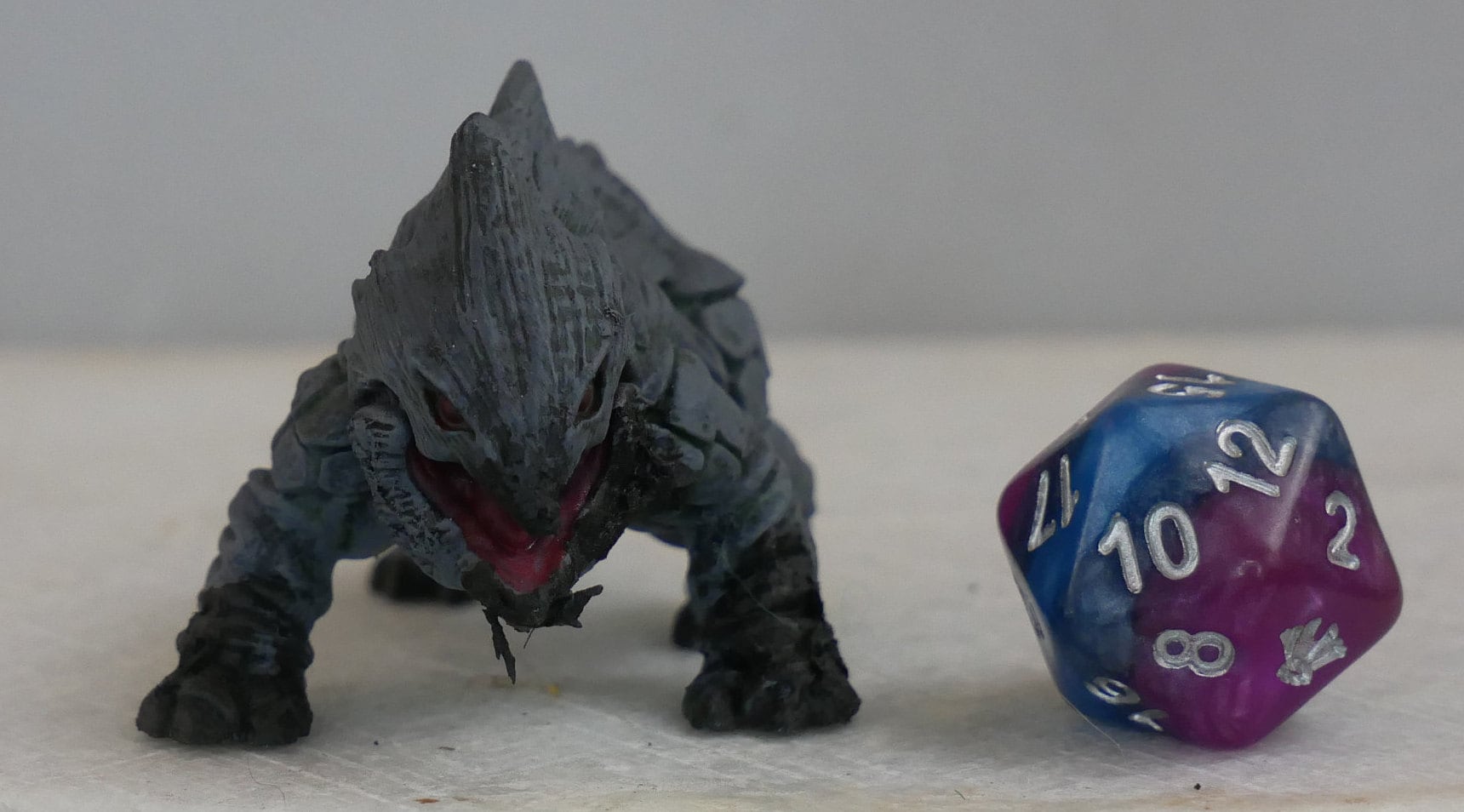 Hand painted Deadly Bulette (Landshark) miniature | TTRPG | RPG DND ...
