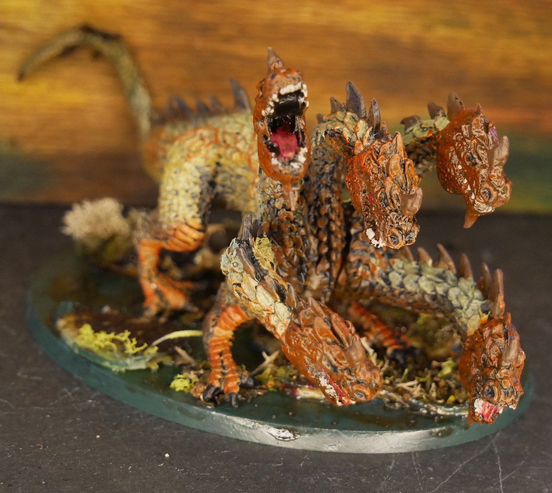 Custom-painted Hydra Miniature | TTRPG | Mini | DND | RPG — Hawksmoor's ...