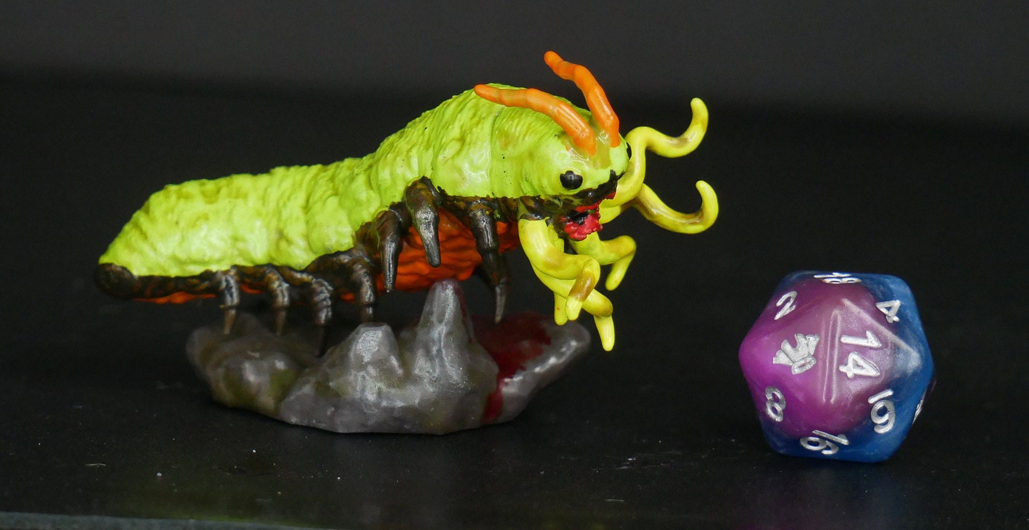 Hand painted Carrion Crawler miniature | TTRPG | RPG | DND — Hawksmoor ...