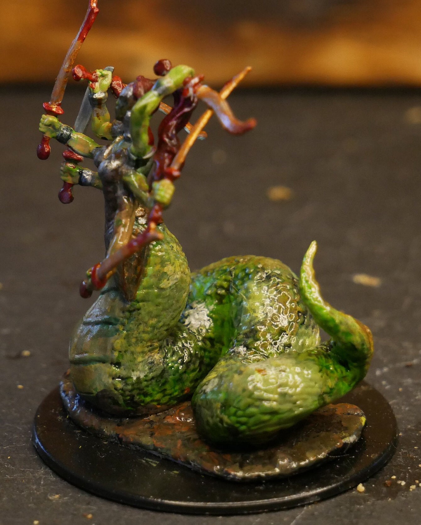 Hand painted Deadly Bulette (Landshark) miniature | TTRPG | RPG DND ...
