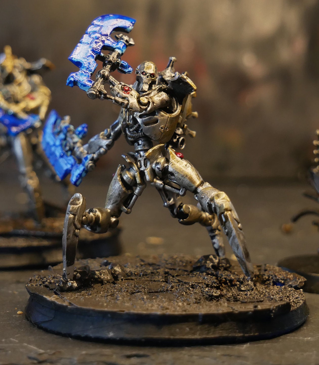 Custom-painted Skorpehk Destroyers custom basing Miniature | Wargaming ...