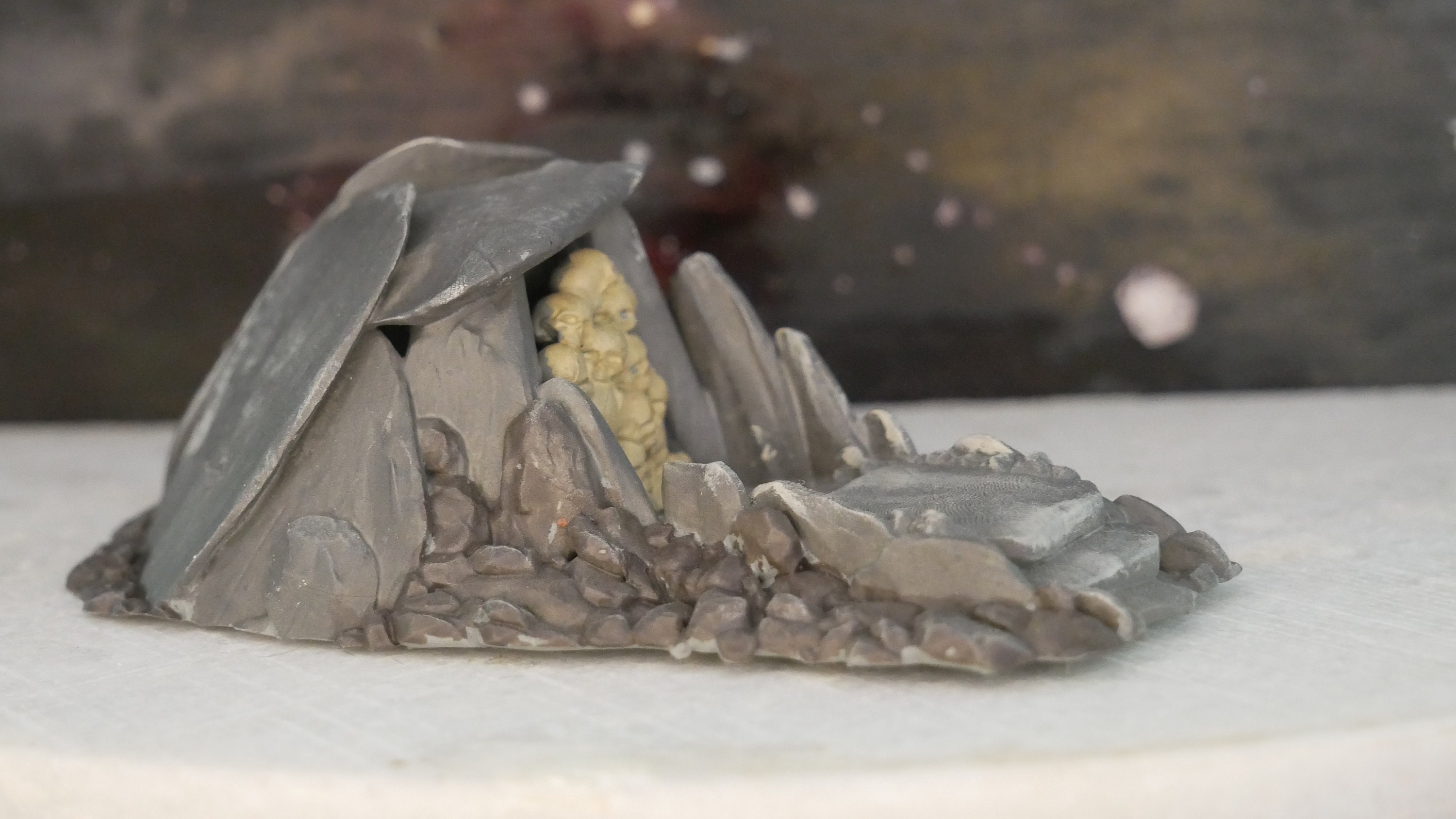 Hand-painted crypt/tomb miniature | TTRPG | RPG | DND — Hawksmoor's ...