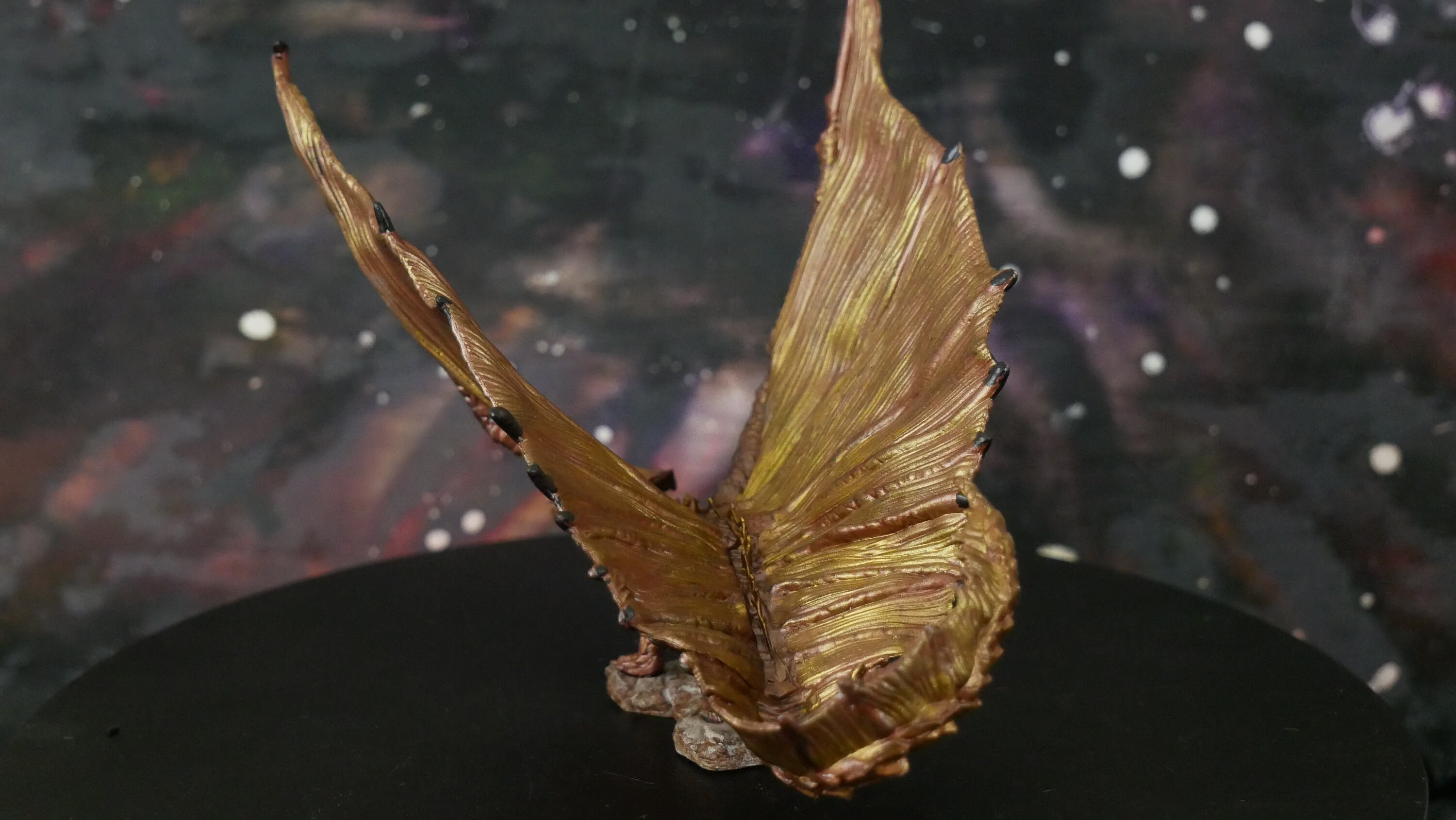 Hand-painted Young Brass Dragon Miniature | TTRPG | Mini | DND | RPG ...